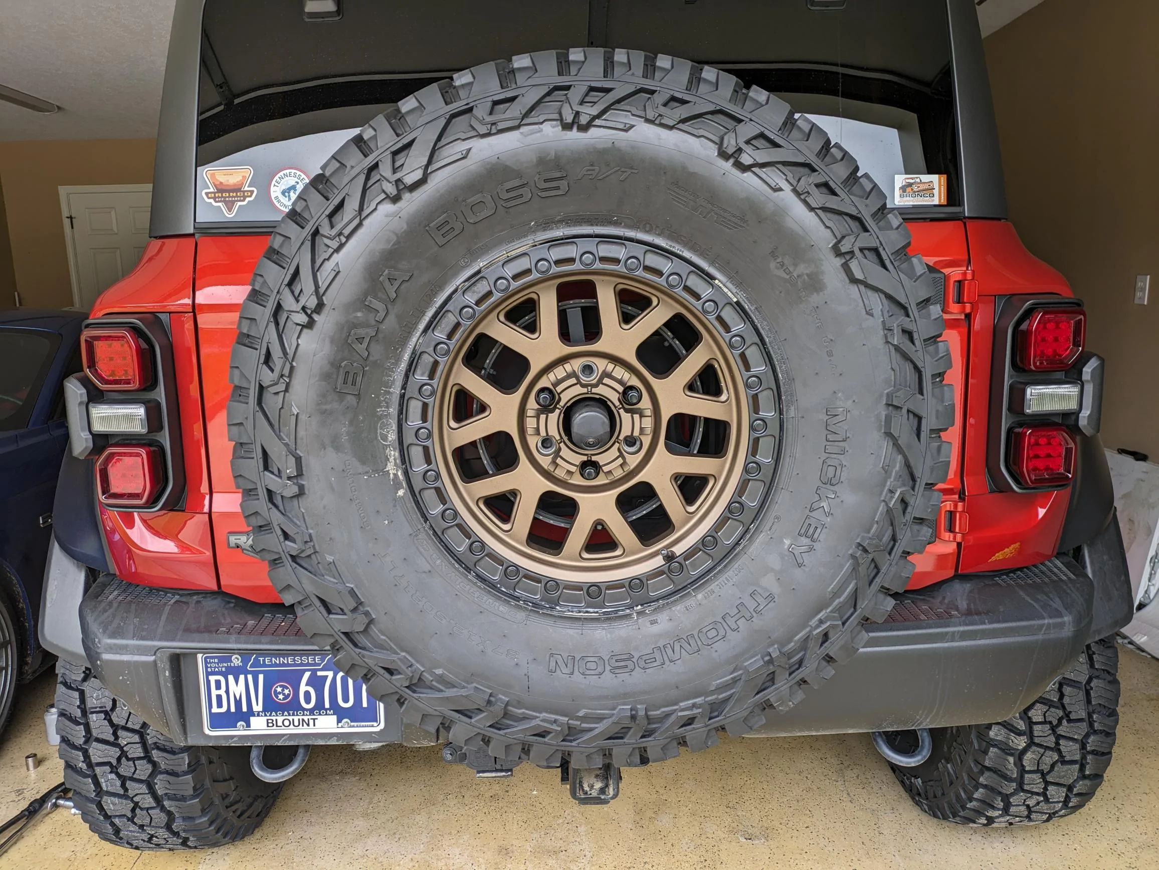 Hot Pepper Red Bronco Raptor teams up with Weld Racing Wheels and ...