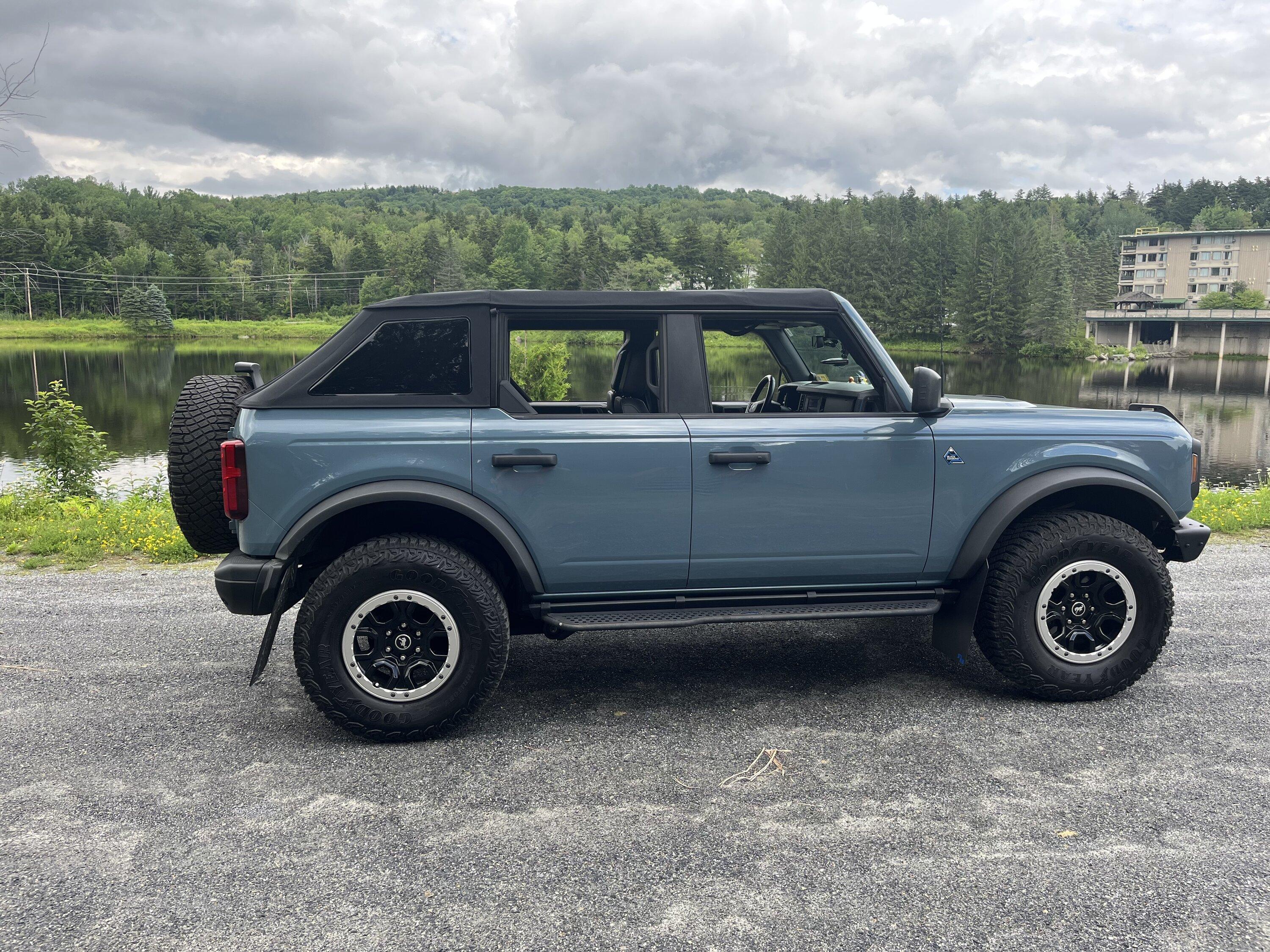 Rampage TrailView Fastback Soft Top for 2 door Bronco -- installed ...