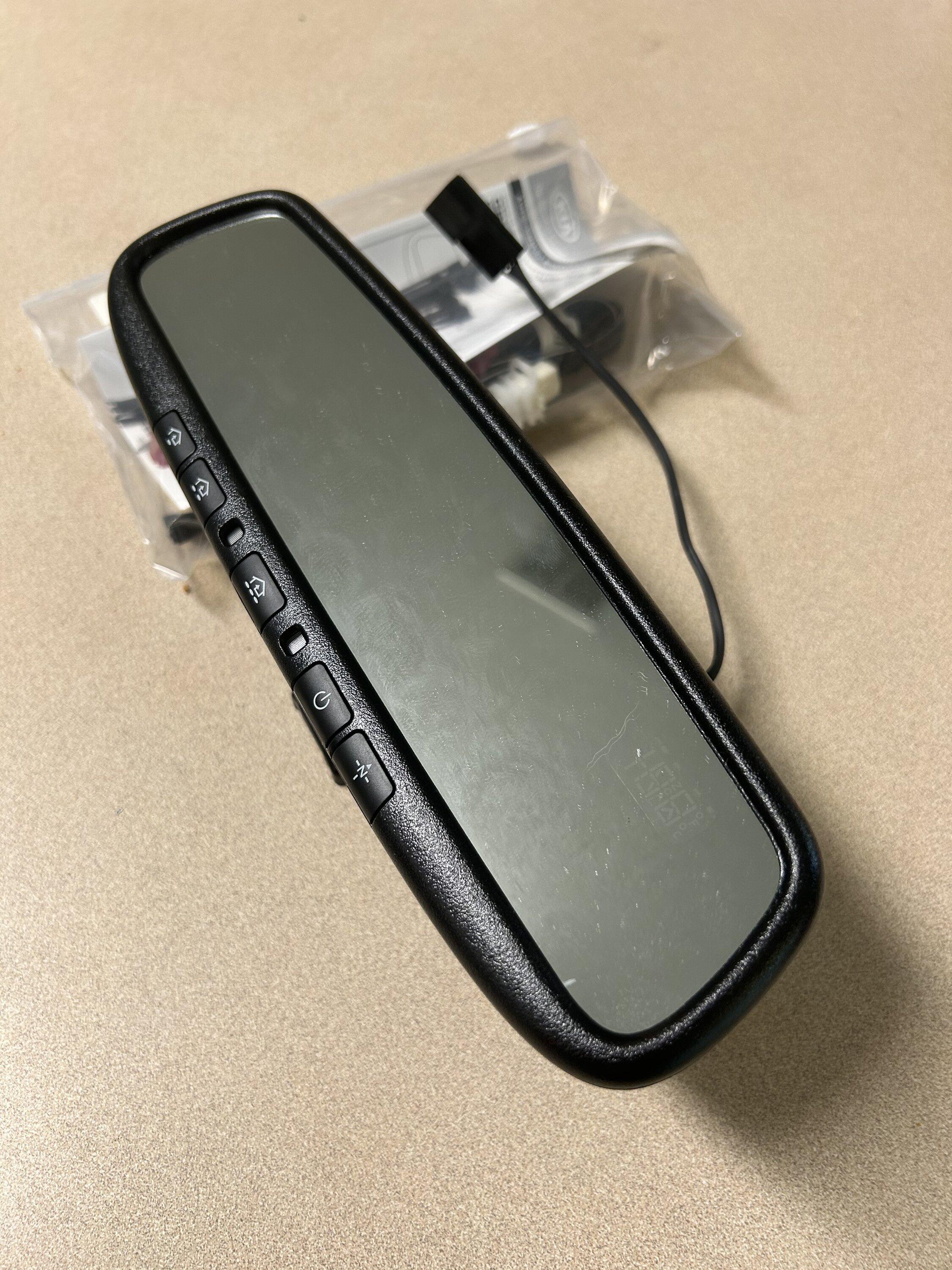 $10 Kia rear view mirror install w/ homelink, auto dimming, compass ...