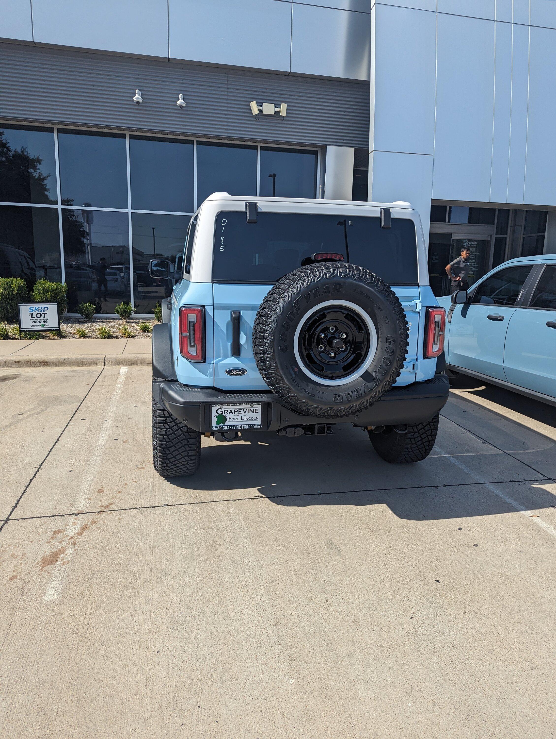Robin's Egg Blue Heritage Limited Bronco eye candy | Bronco6G - 2021 ...