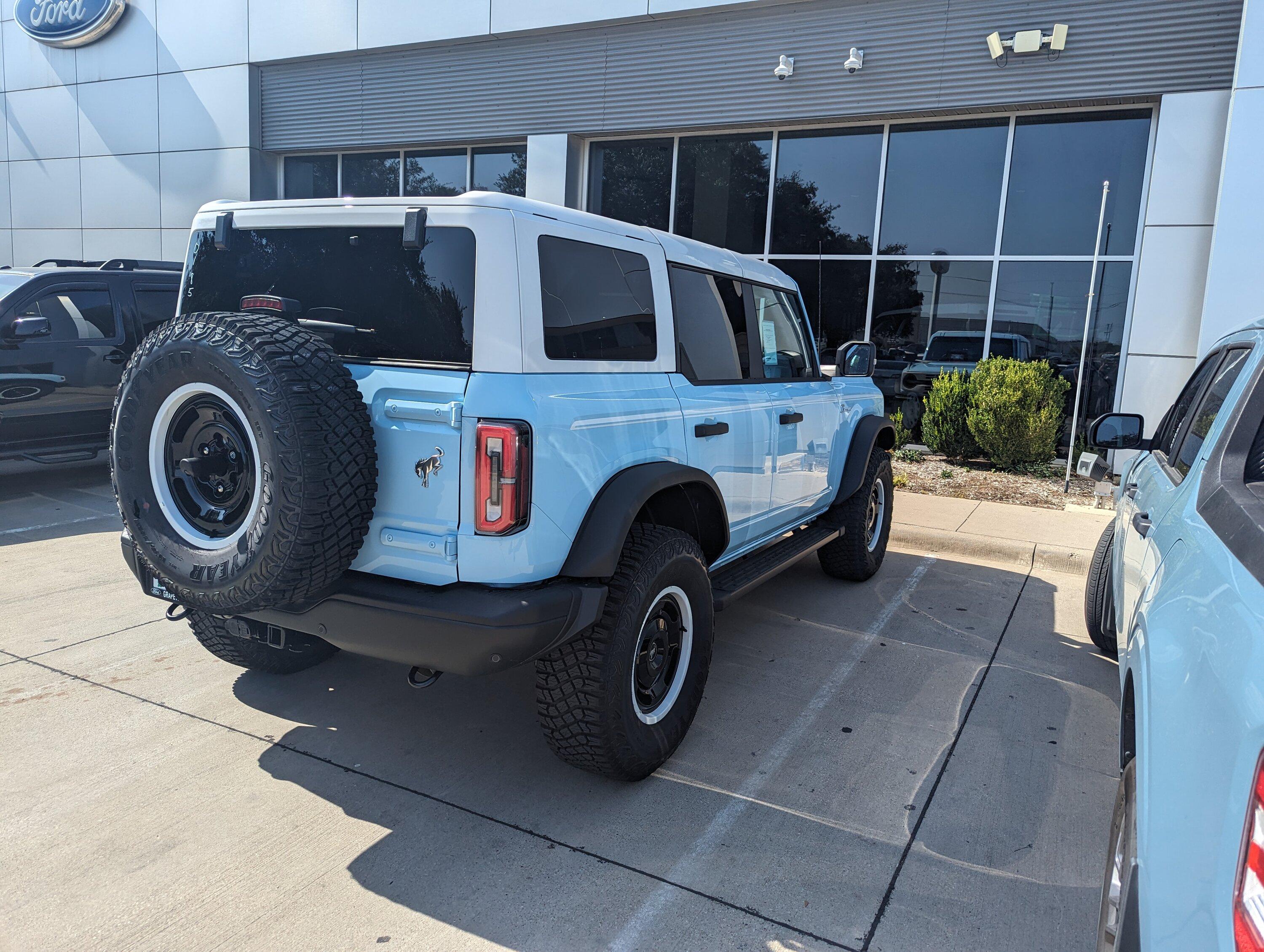 Robin's Egg Blue Heritage Limited Bronco eye candy | Bronco6G - 2021 ...
