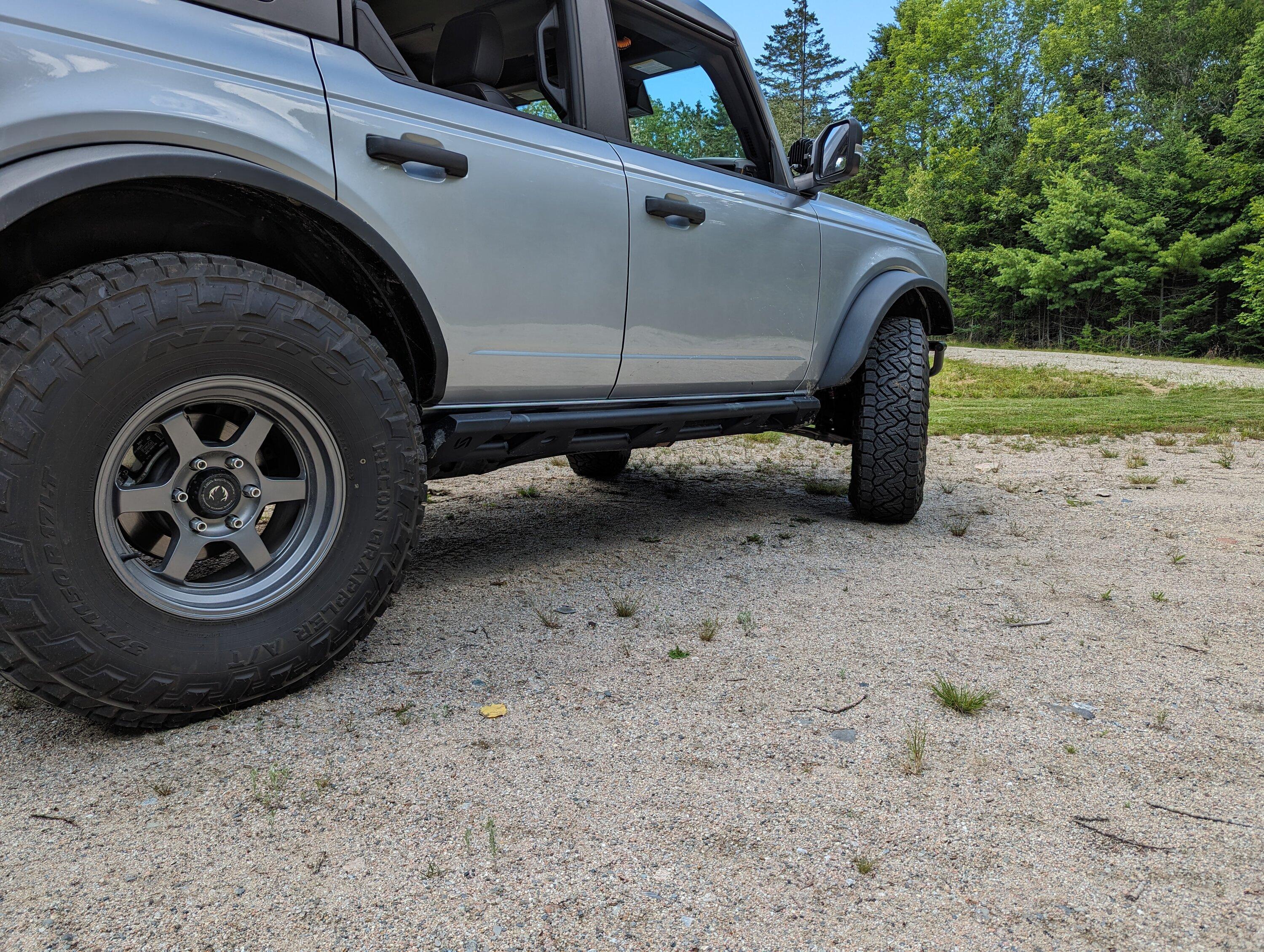 Turn Off-road sliders - reviews / feedback? | Page 3 | Bronco6G - 2021 ...