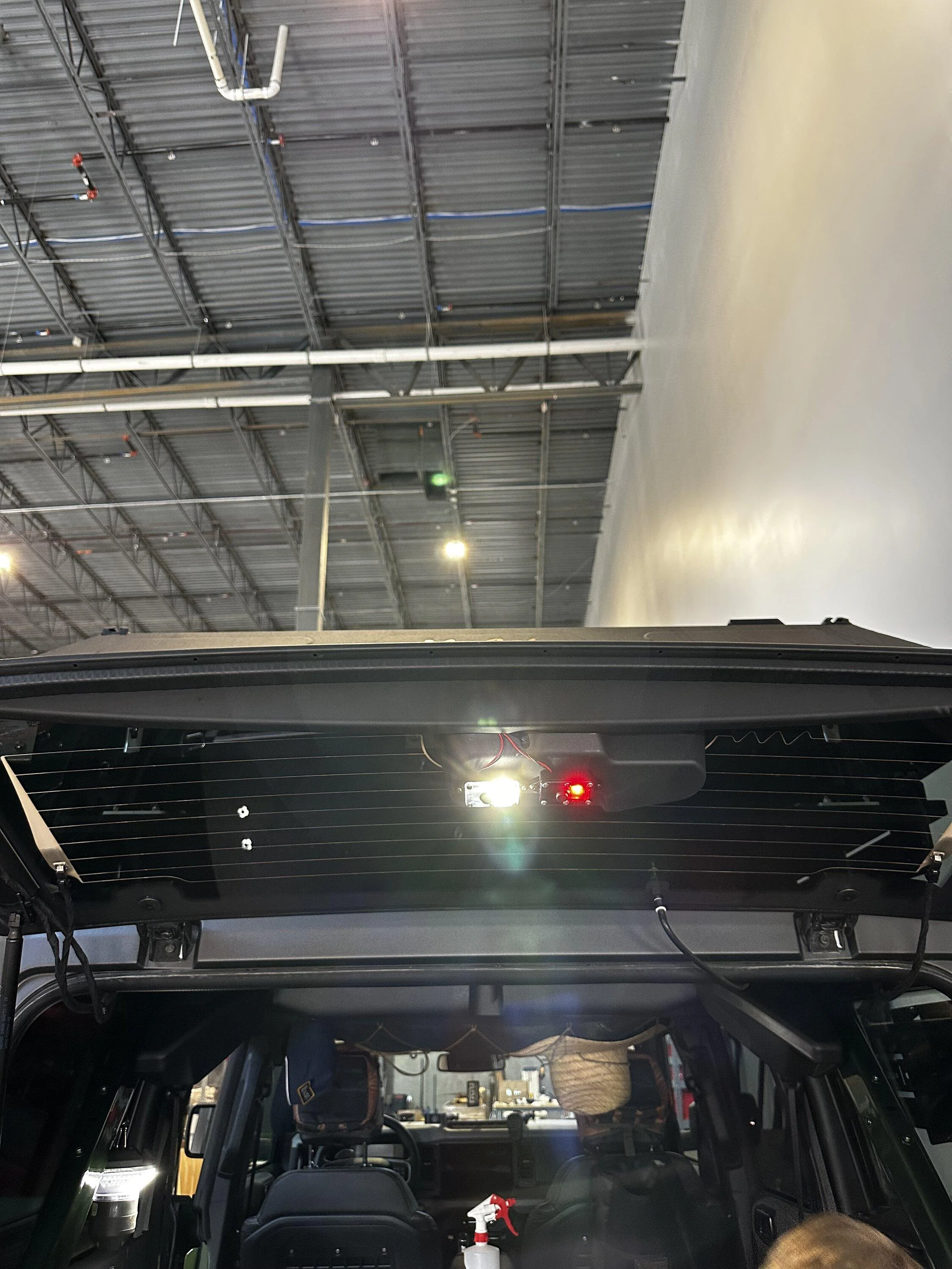 Rear Window Dome Light DIY - TrailRax Bronco Build | Bronco6G - 2021 ...
