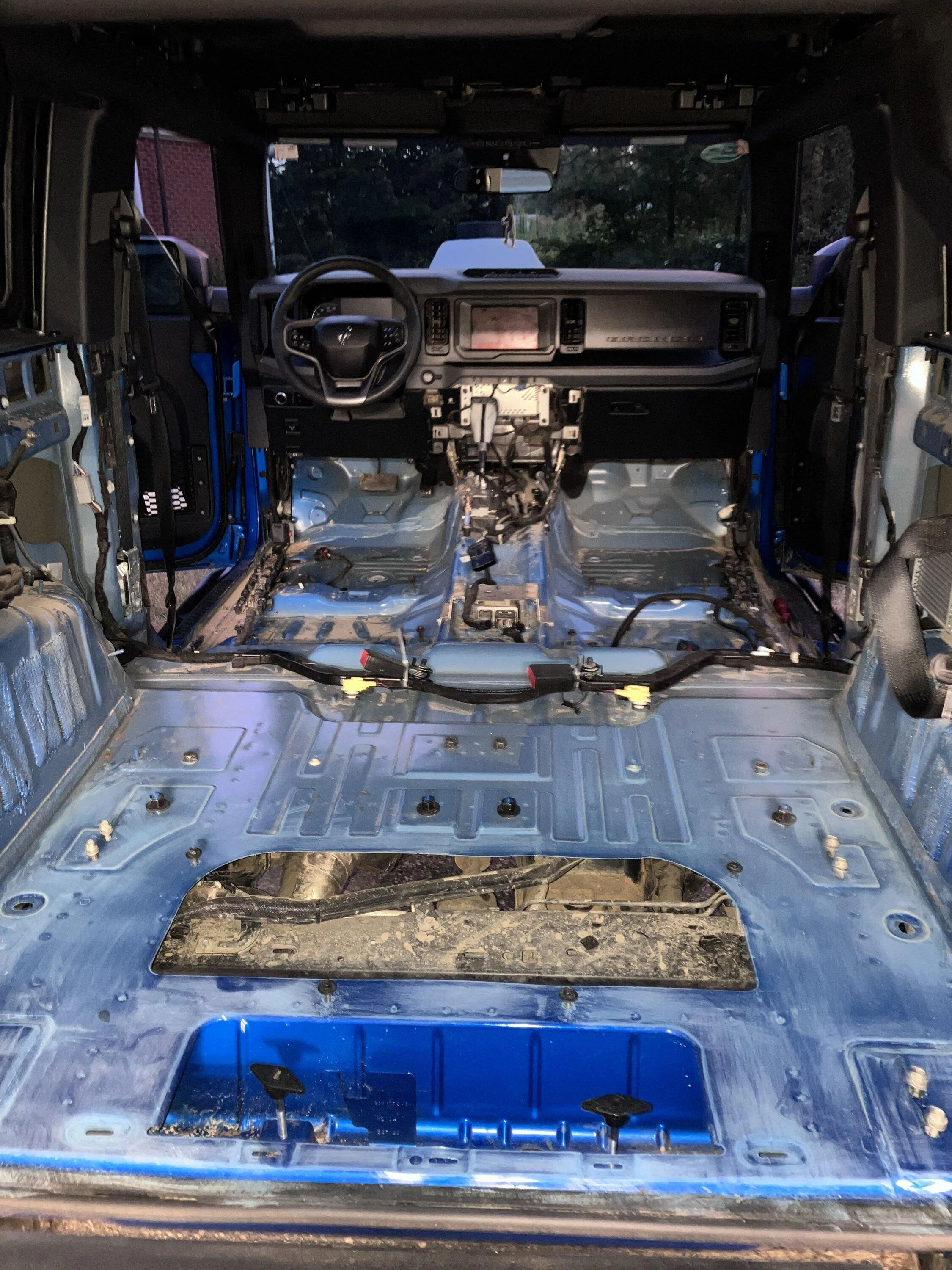 My DIY Herculiner Washout Floor | Bronco6G - 2021+ Ford Bronco & Bronco ...