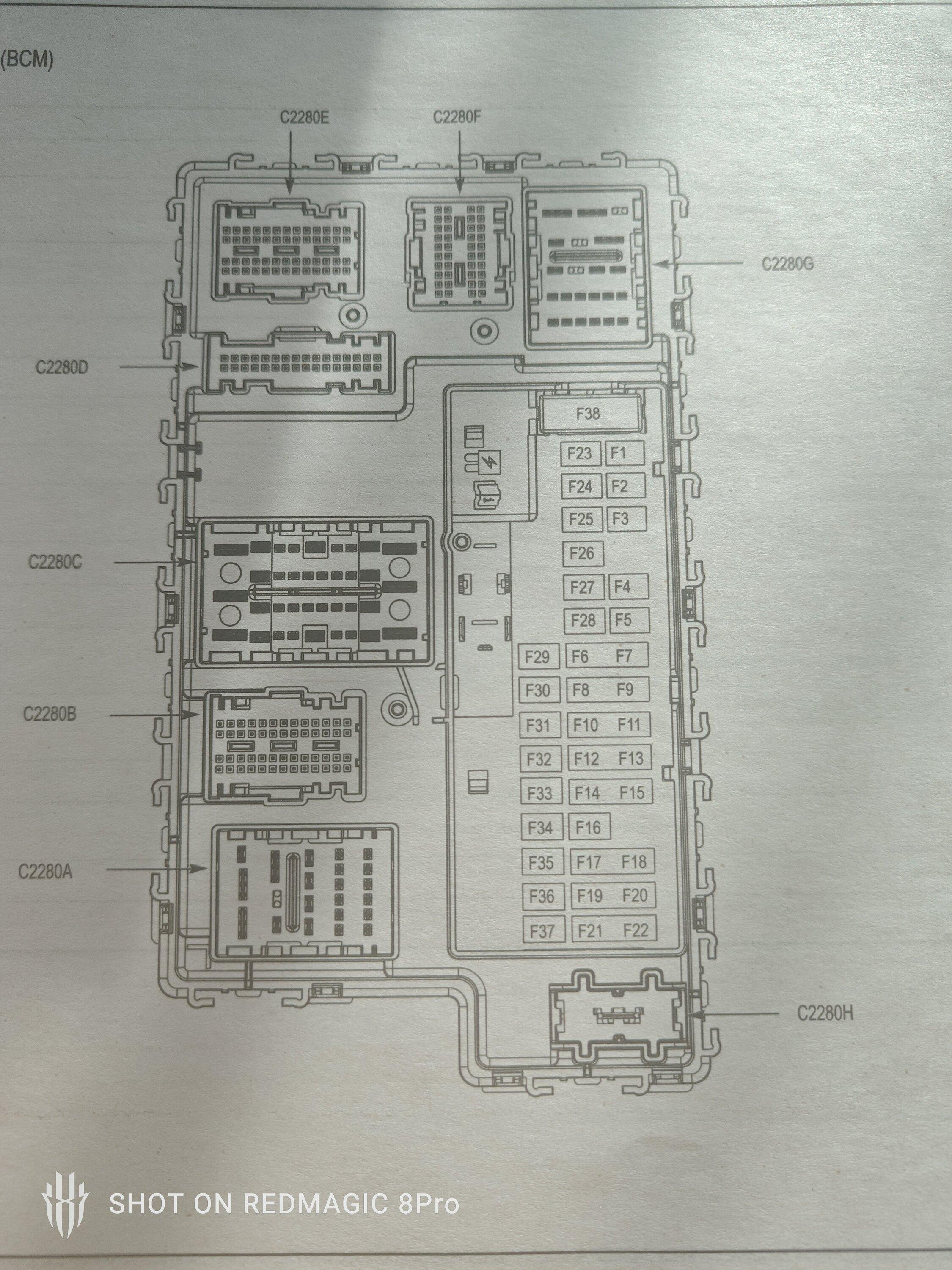 Looked everywhere - constant power in Body Control Module | Bronco6G ...