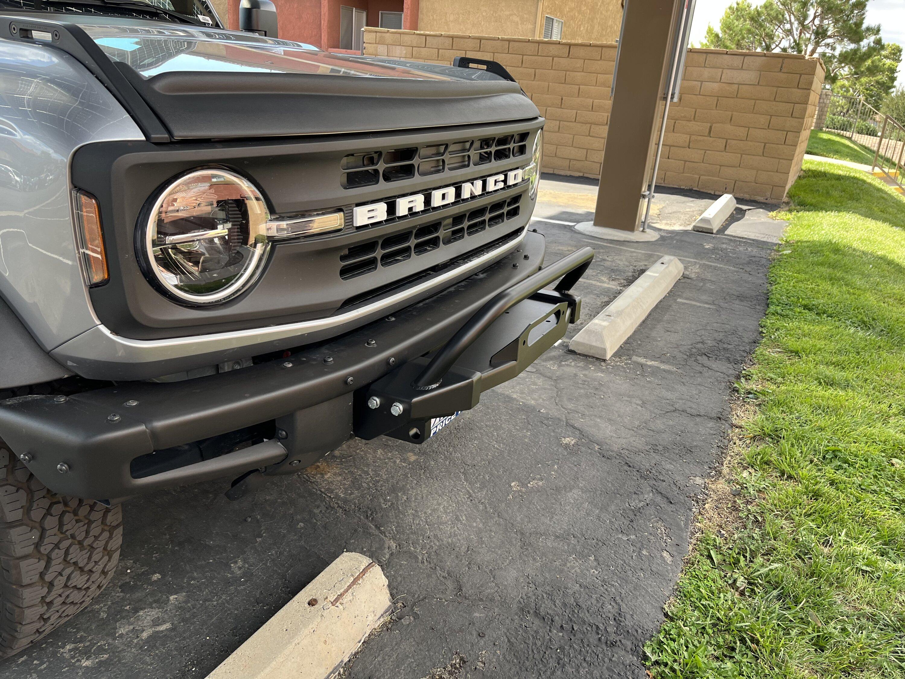 Buckle up Buttercup winch mount. | Page 2 | Bronco6G - 2021+ Ford ...