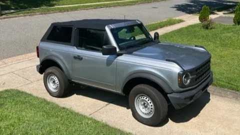 Rampage TrailView Fastback Soft Top for 2 door Bronco -- installed ...