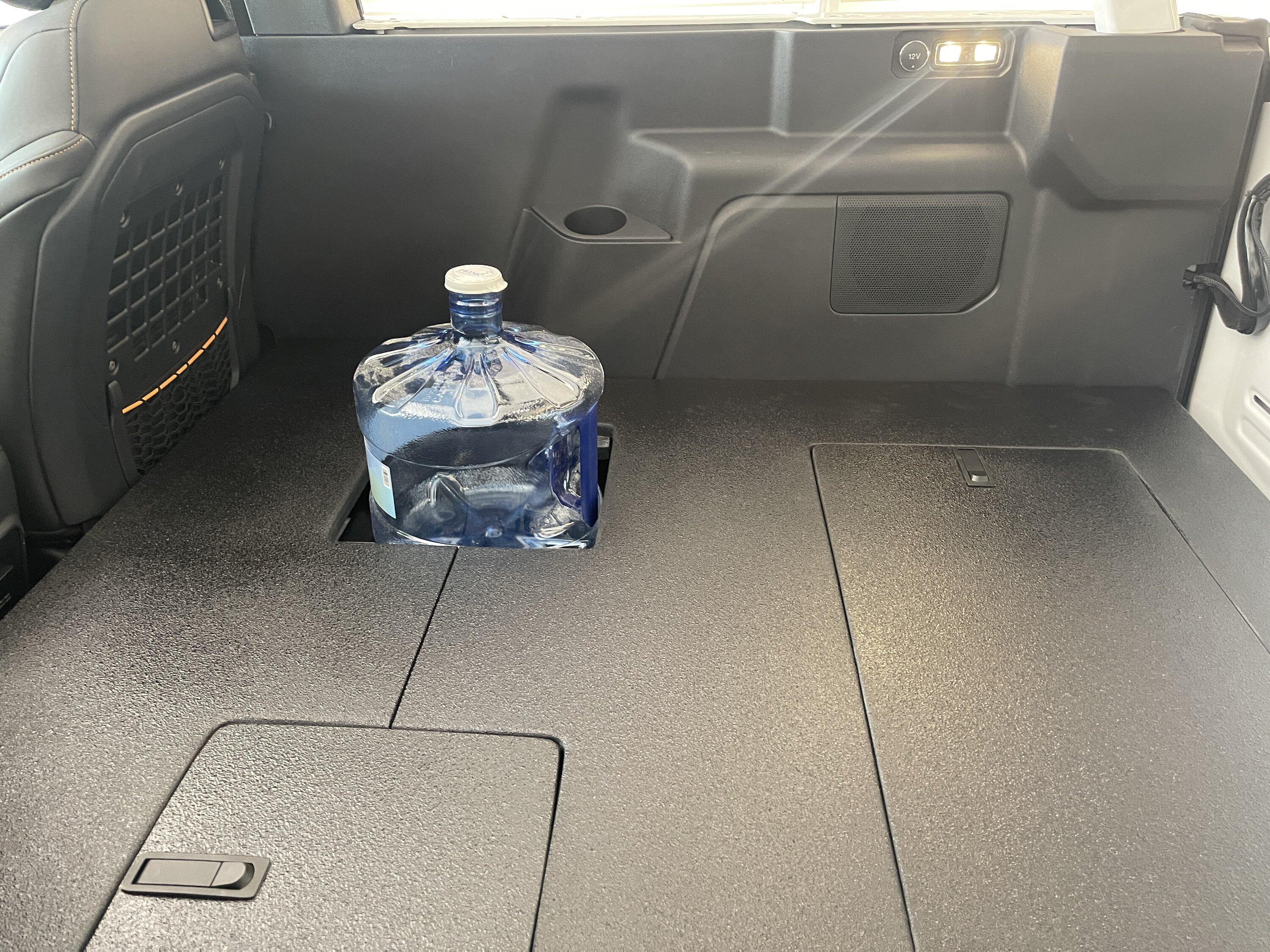 Goose Gear who? Made my own DIY custom rear seat delete platform ...