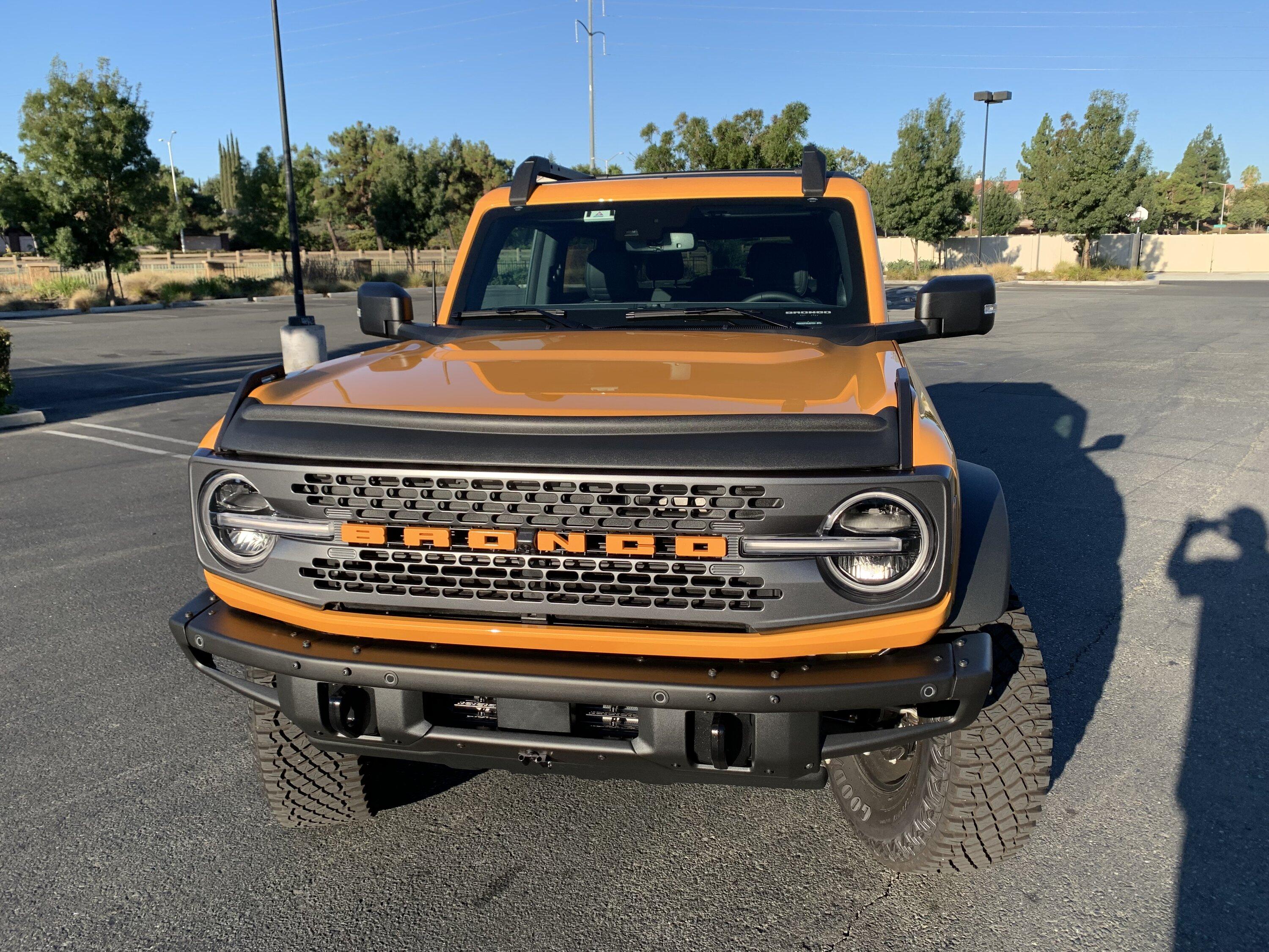 Front license plate mount | Bronco6G - 2021+ Ford Bronco & Bronco ...