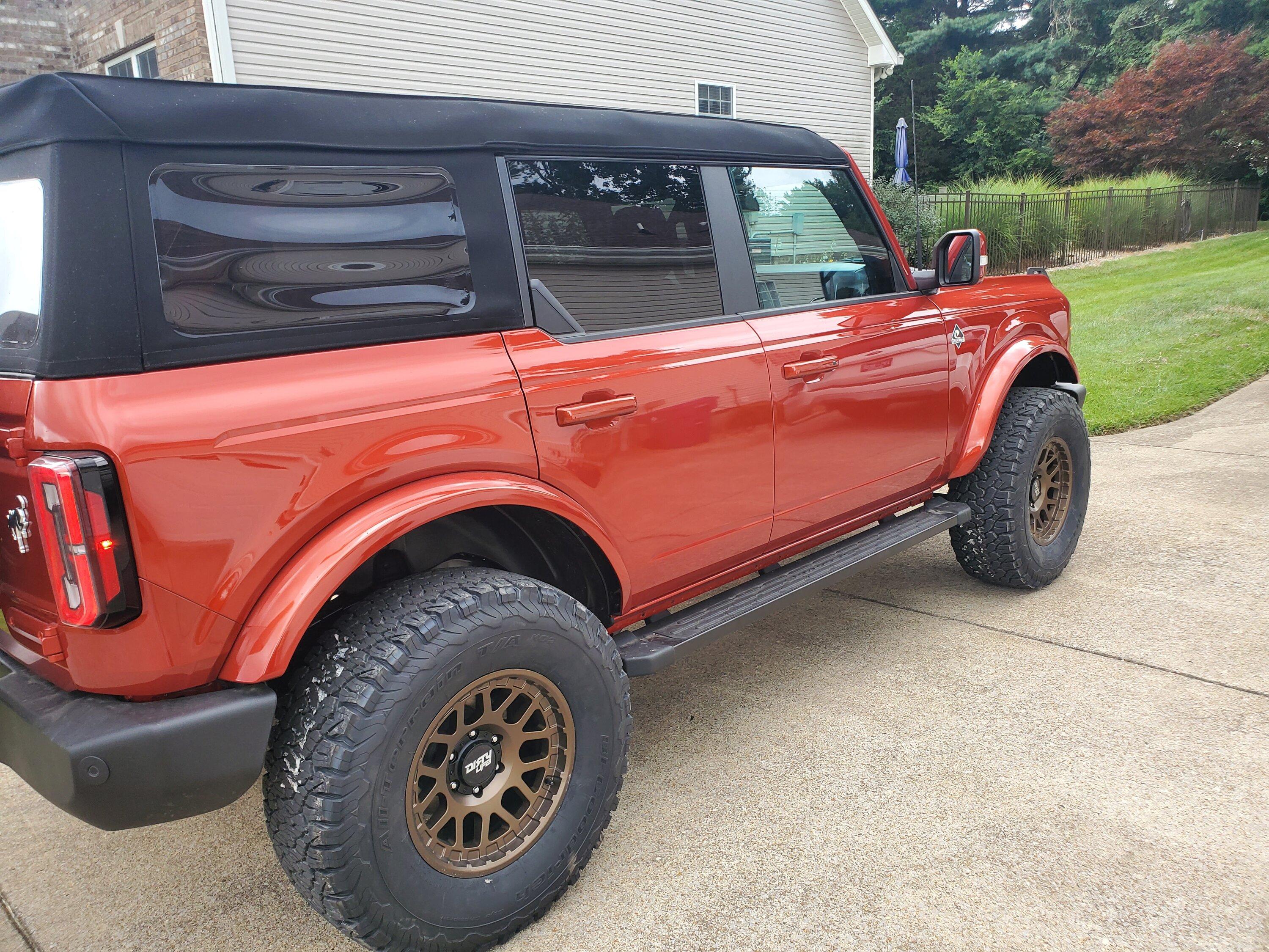 Time to upgrade my wheels and tires | Bronco6G - 2021+ Ford Bronco ...