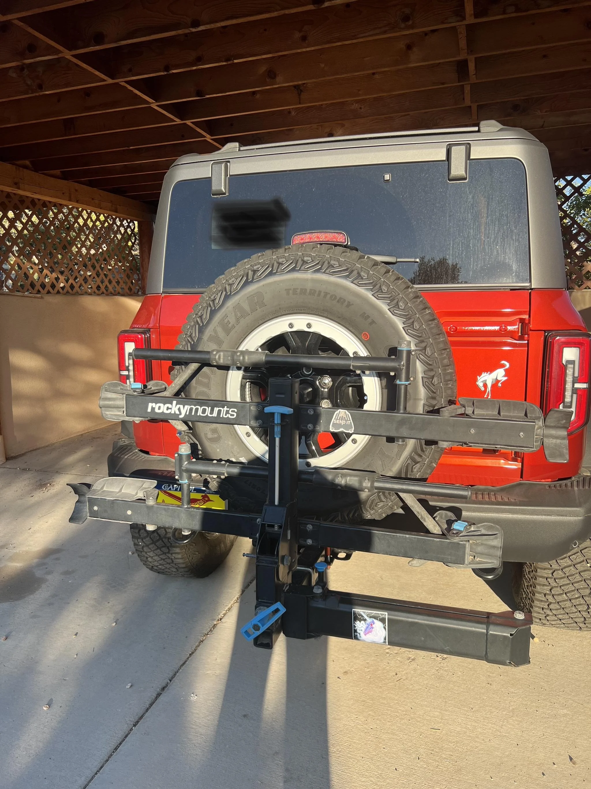 Raised Backup Camera options? + RockyMounts BackStage Bike Rack review ...