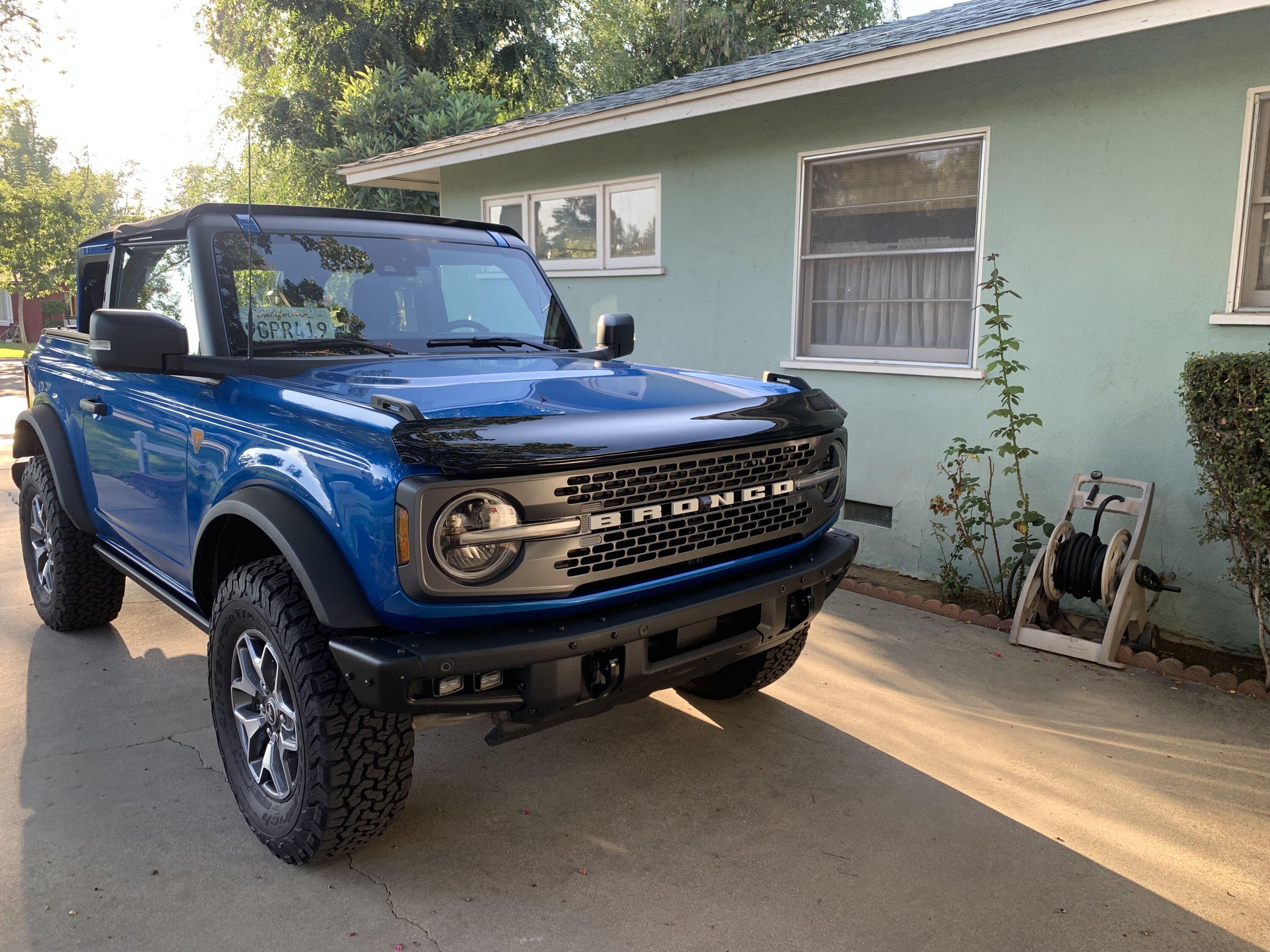 Bug shield hood deflector. | Bronco6G - 2021+ Ford Bronco & Bronco ...