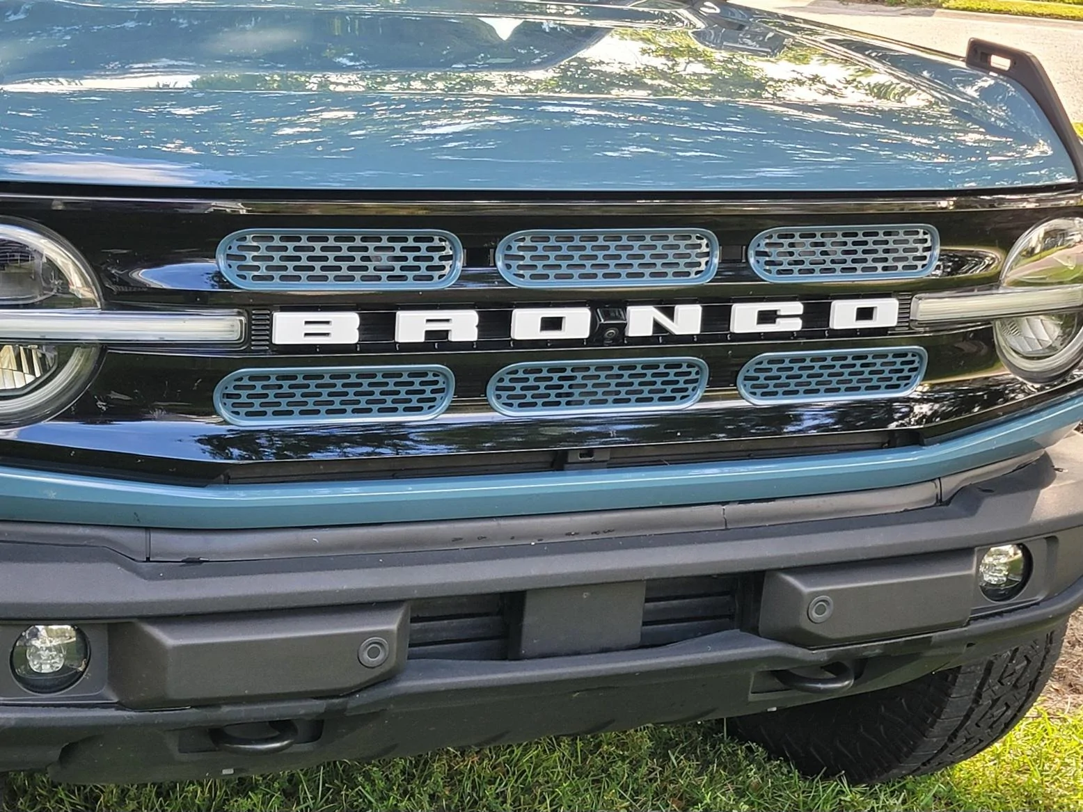 BuiltRight Plate Holder, Multi-Color OBX Grill Inserts | Bronco6G ...