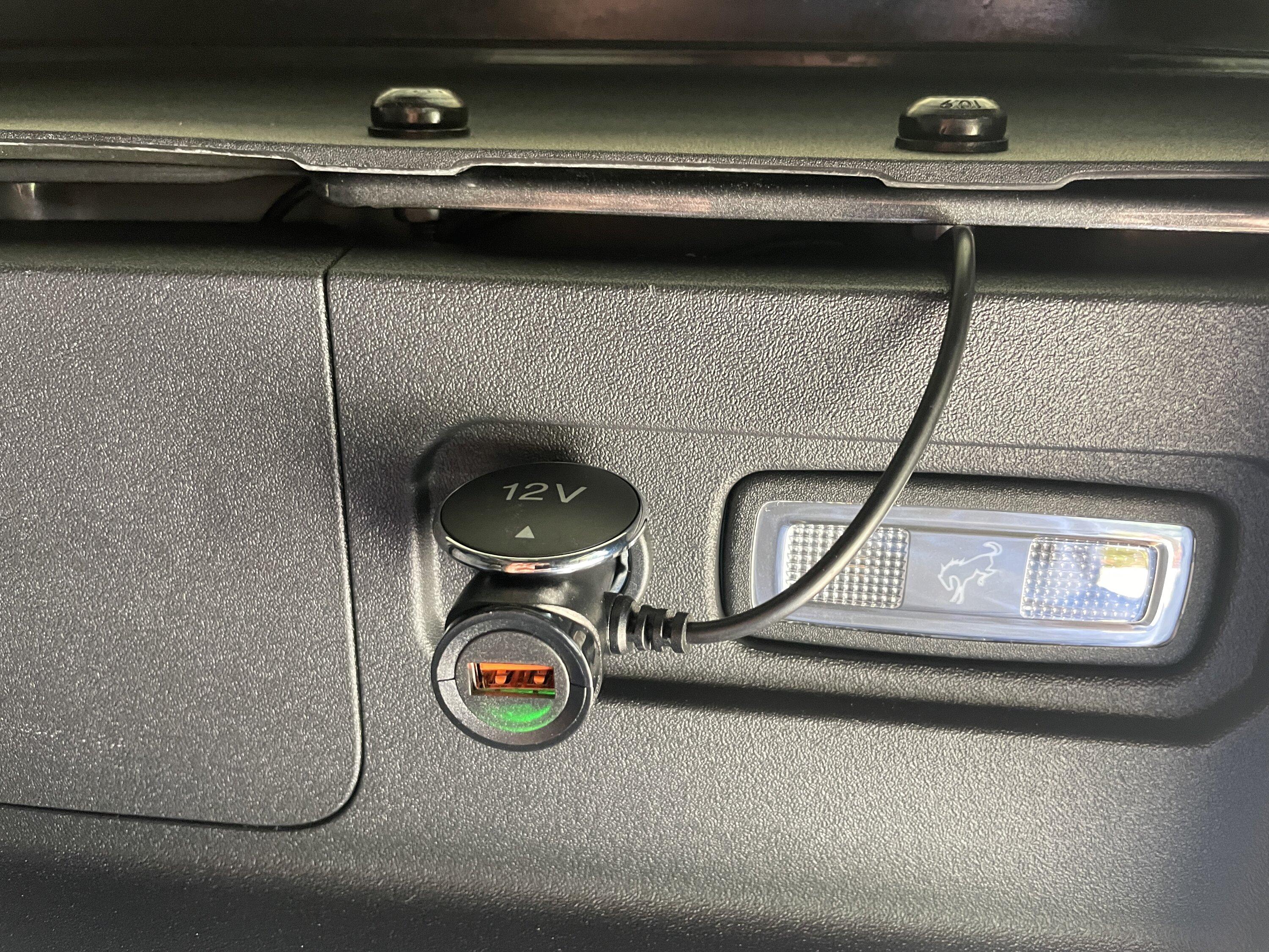 Front & Rear dashcams installed with pics & links to products ...