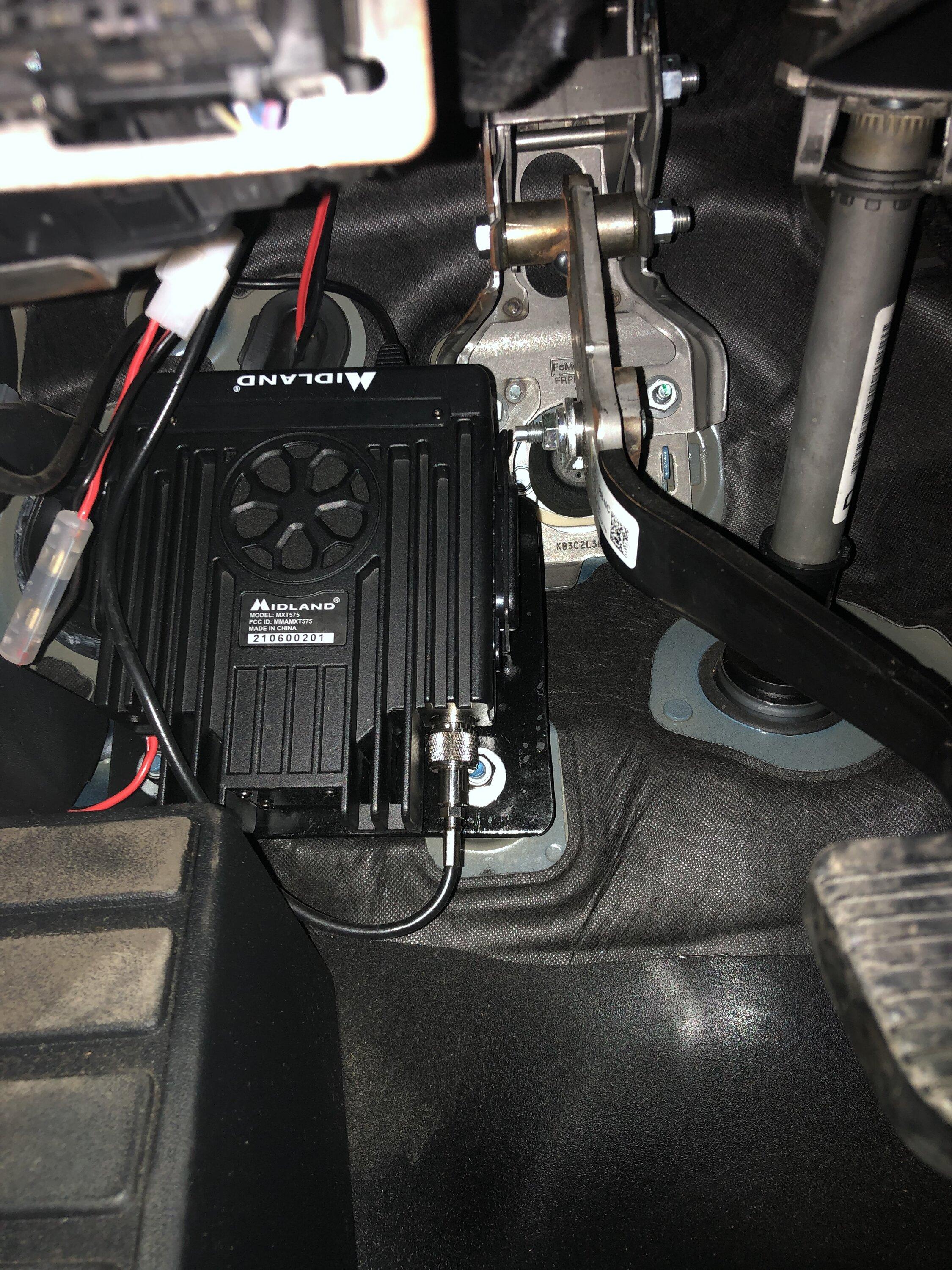 Running power and GMRS cable through firewall on Raptor. Anyone done it ...