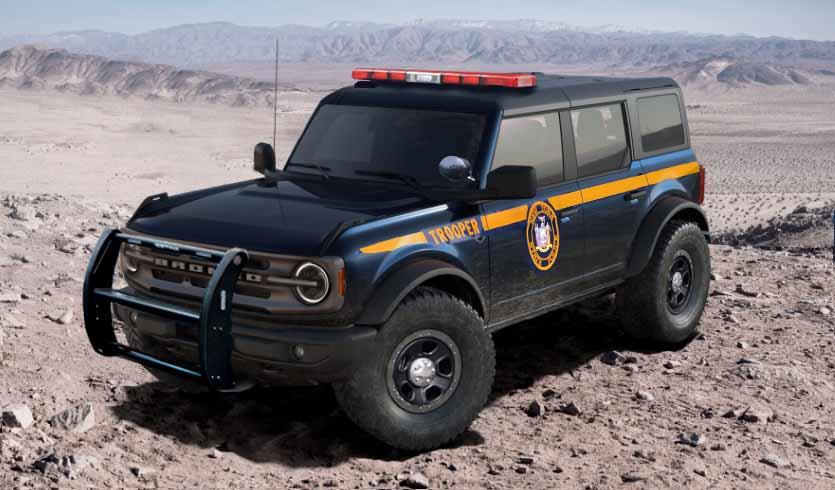 Possible Future Bronco Police Vehicle rendered | Bronco6G - 2021+ Ford ...