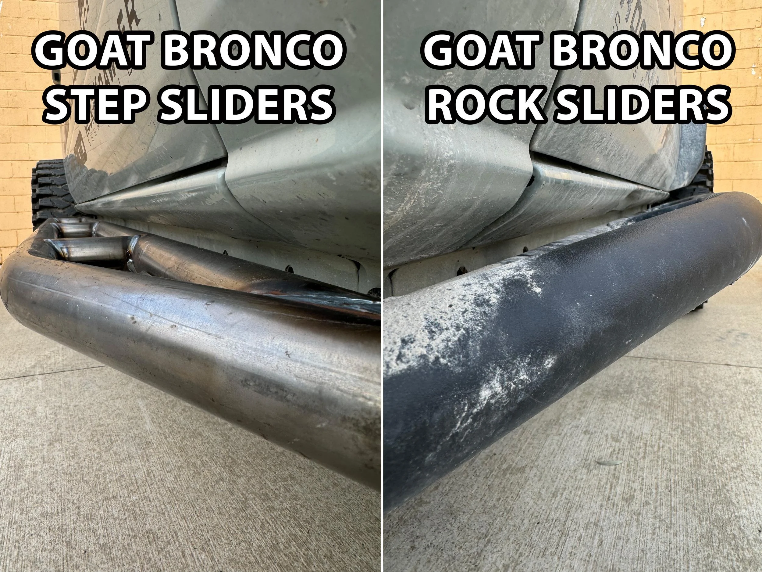 New! GOAT Fabrication Step Sliders | Bronco6G - 2021+ Ford Bronco ...