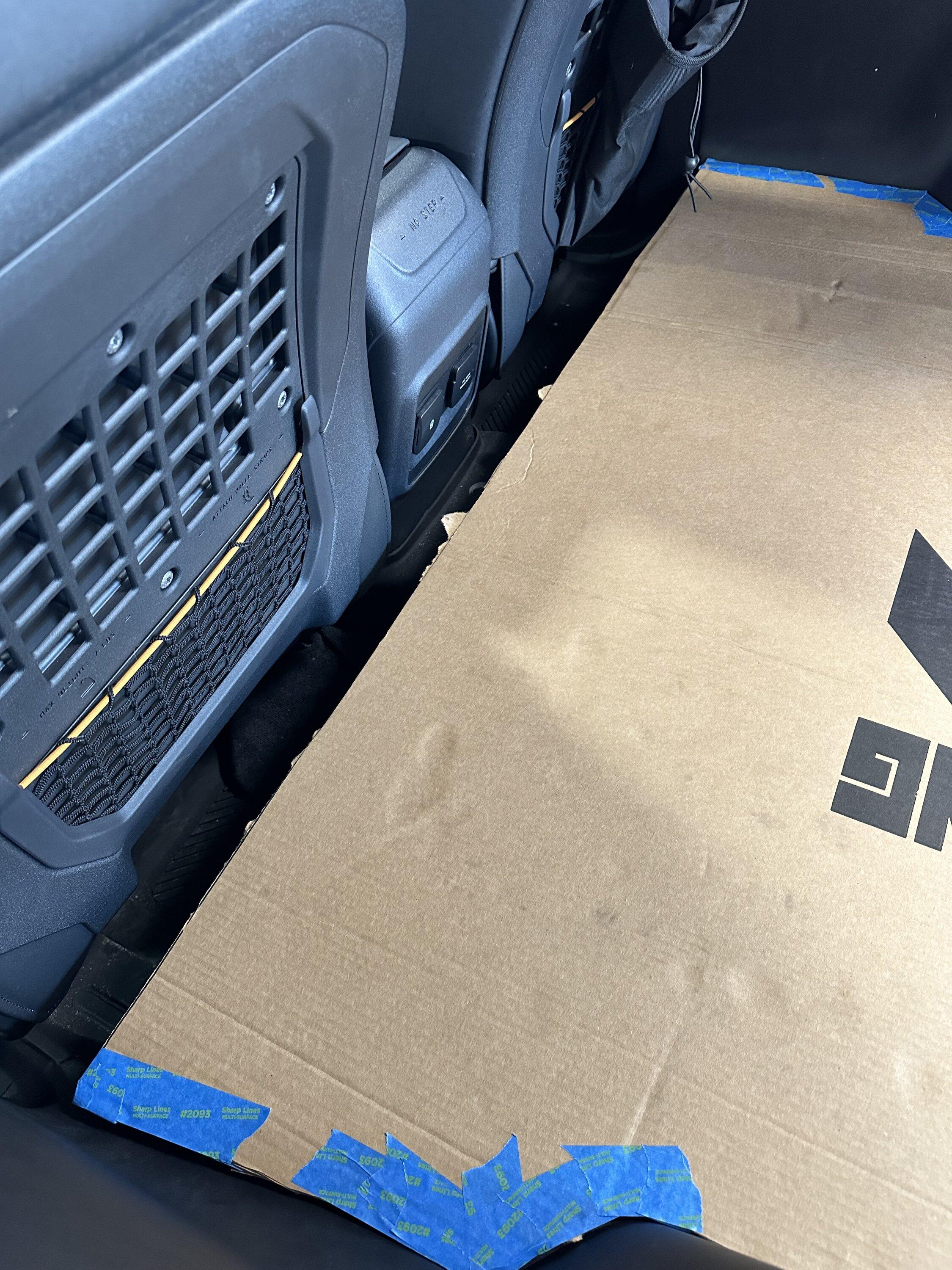 2 Door Rear Seat Delete Custom Bed | Bronco6G - 2021+ Ford Bronco ...