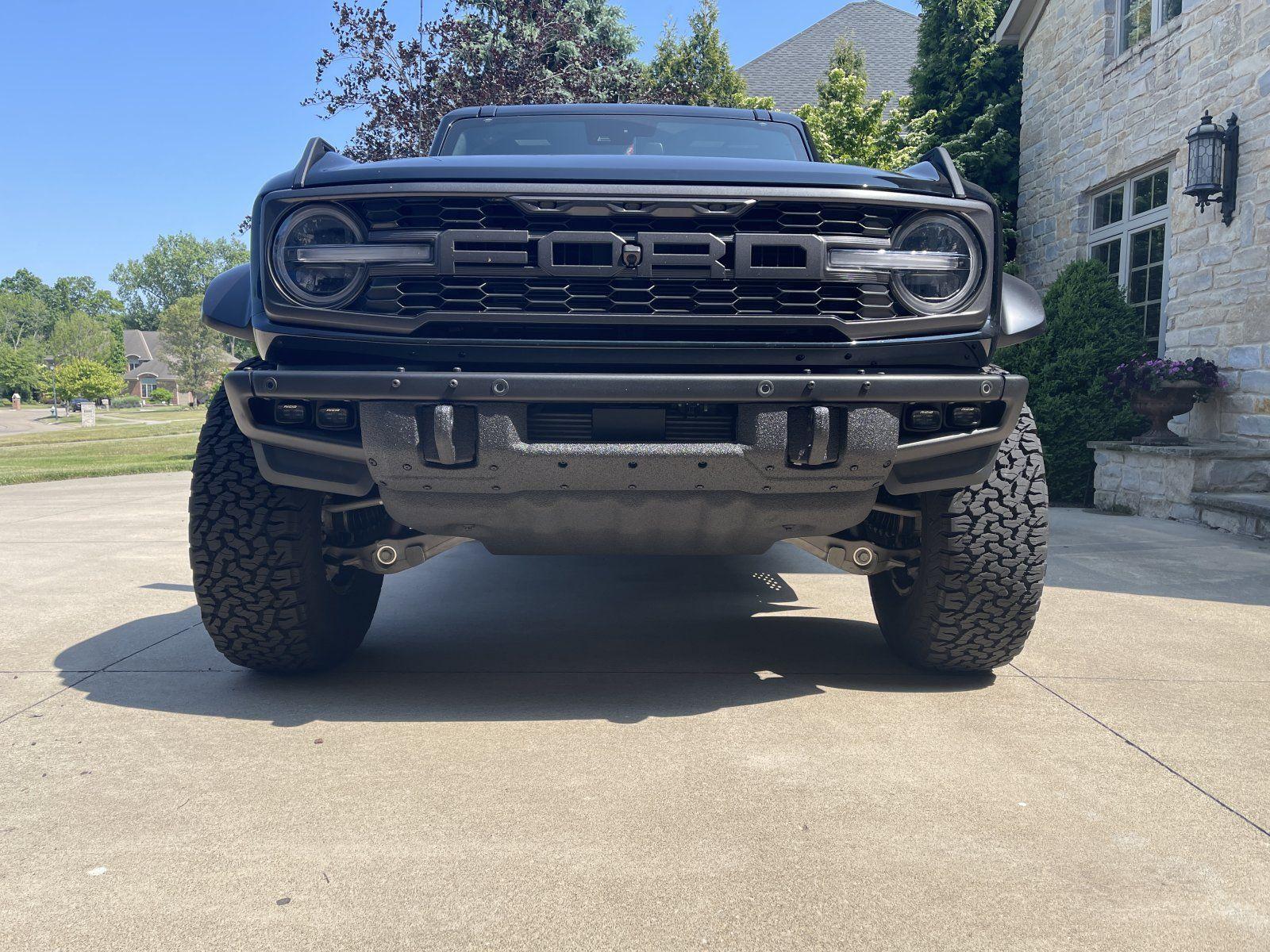 Raptor Blackout Skid Plate | Bronco6G - 2021+ Ford Bronco & Bronco ...