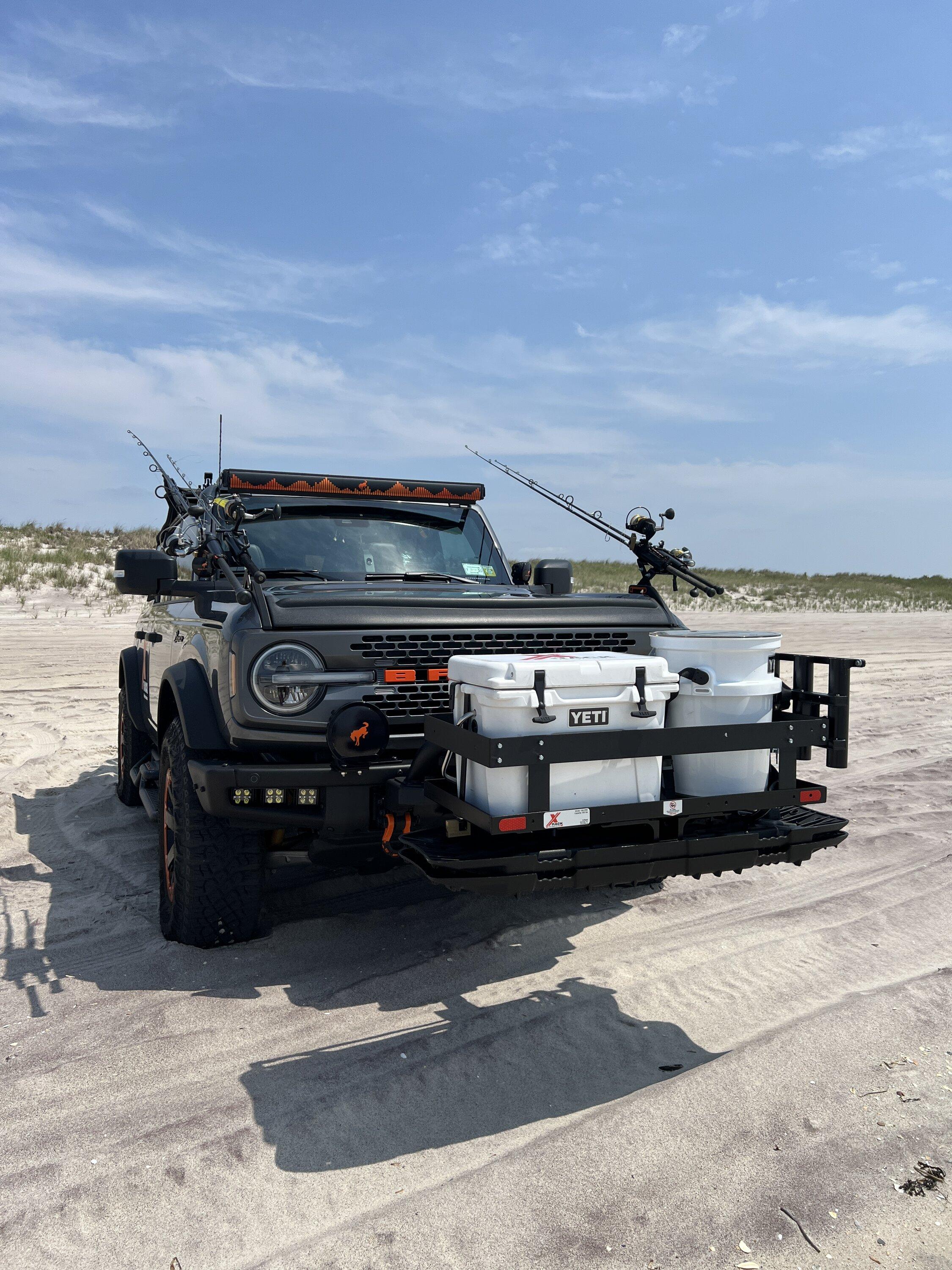 Finally a Front Hitch Receiver for the Bronco (High Winch Mount) by X ...