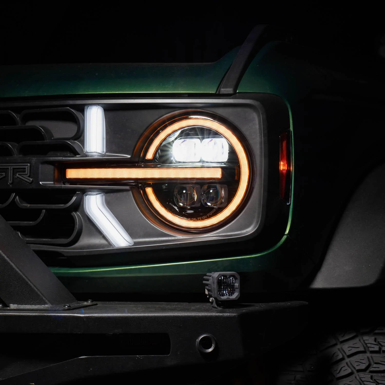 NEW Selectable DRL LED headlights for the 2021-2024 Ford Bronco | FORM ...
