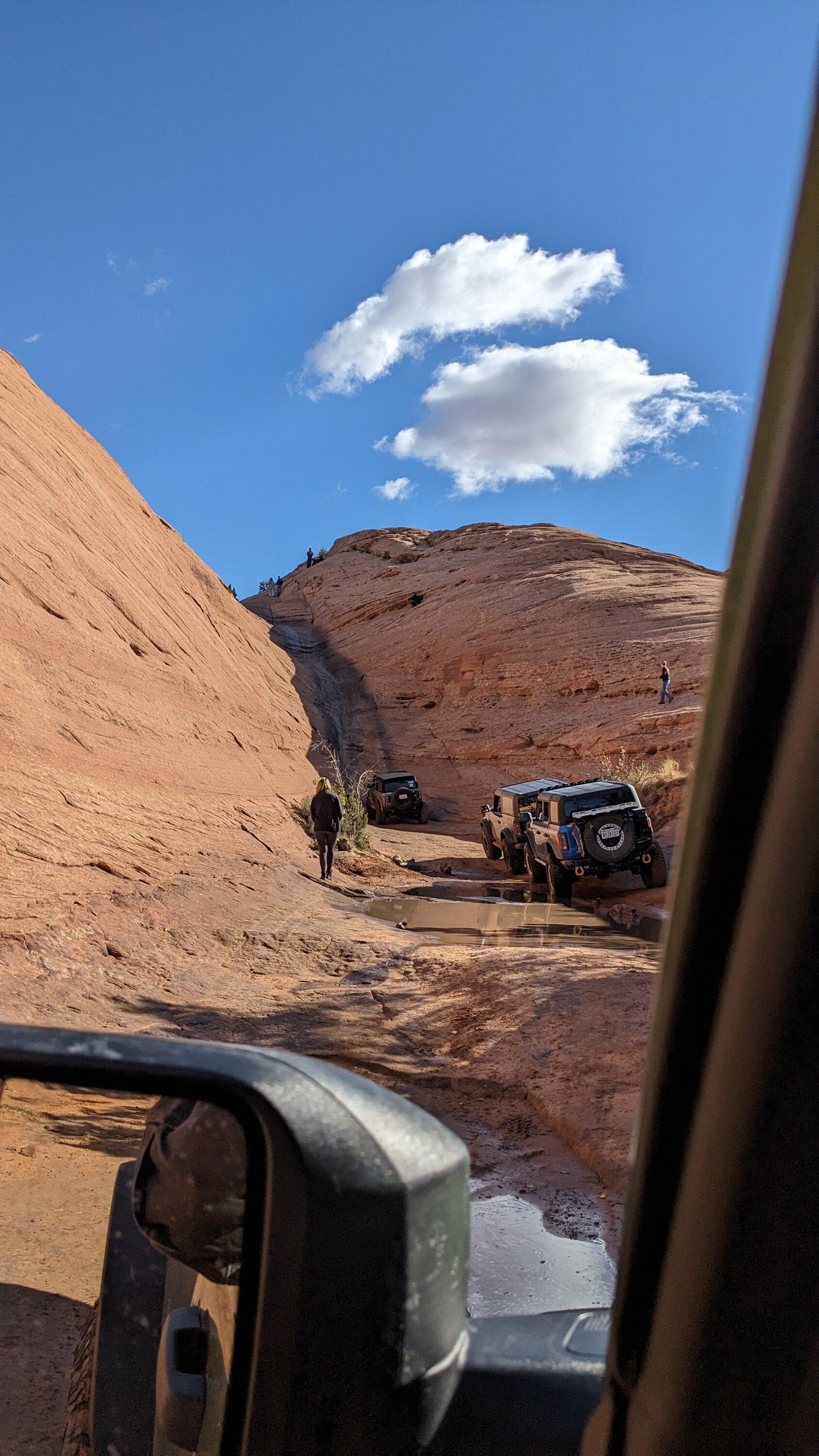 Blown M190 on Hells Gate