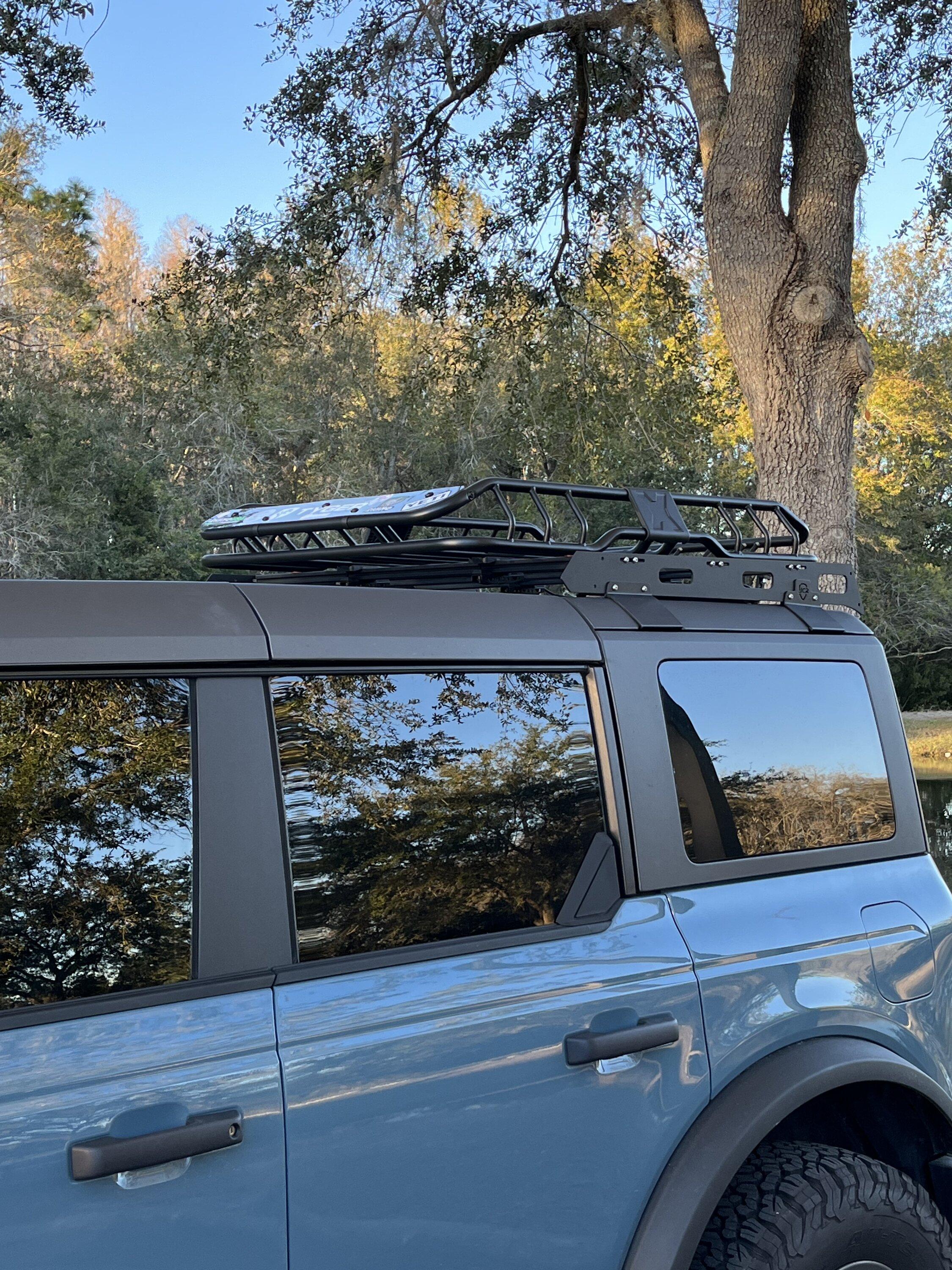 Florida - Jcr half roof rack and tyger basket 200.00 | Bronco6G - 2021 ...