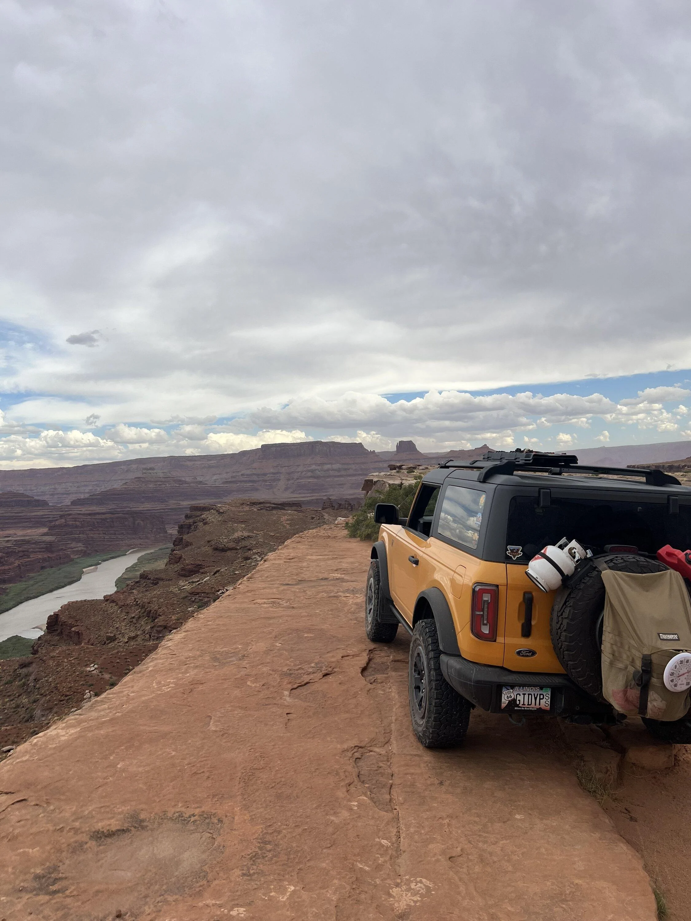 Mounting 5 pound propane tank on a rotopax ez tire mount? | Bronco6G ...