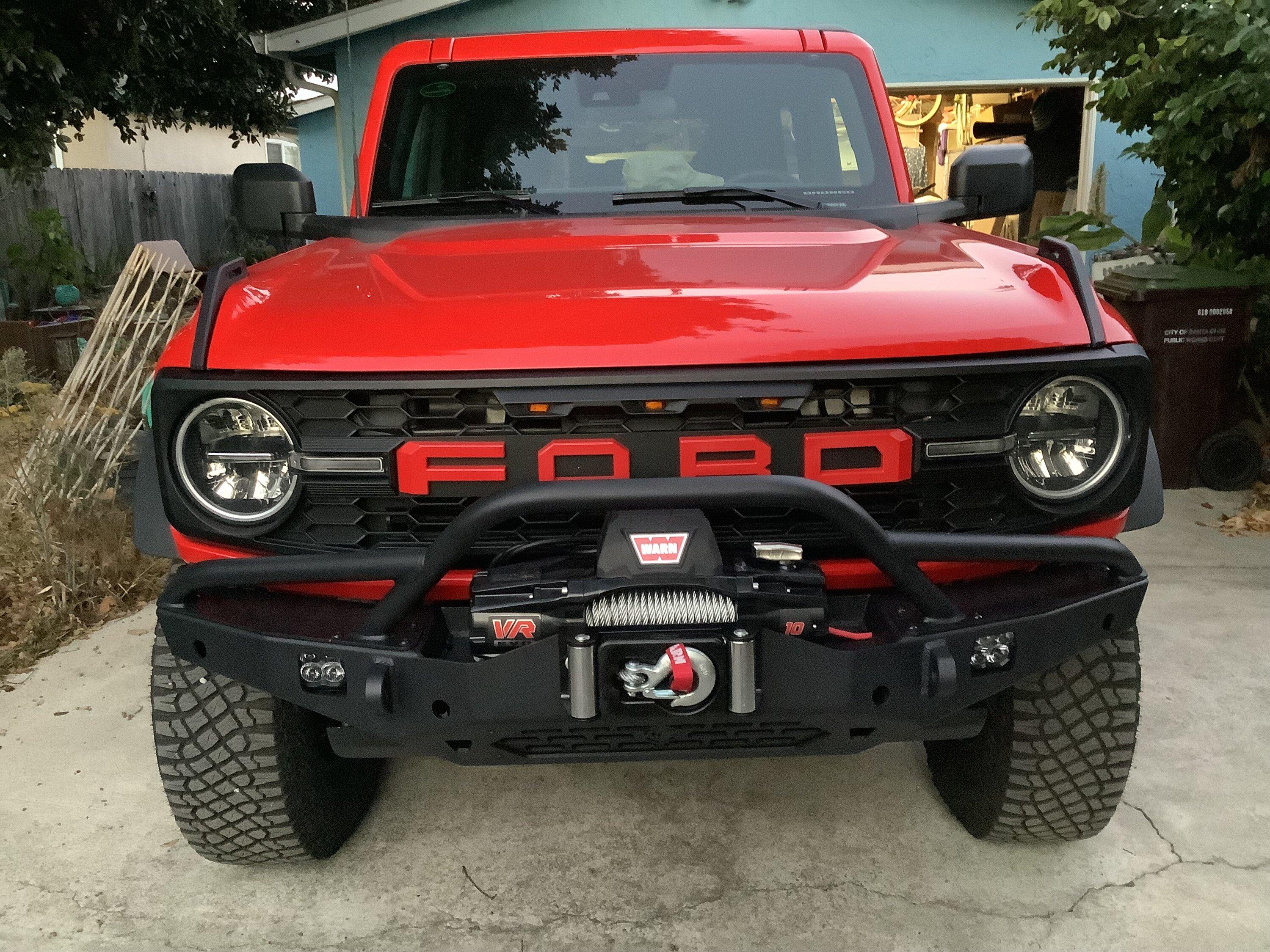 Thoughts on the JCR Vanguard front bumper? | Bronco6G - 2021+ Ford ...