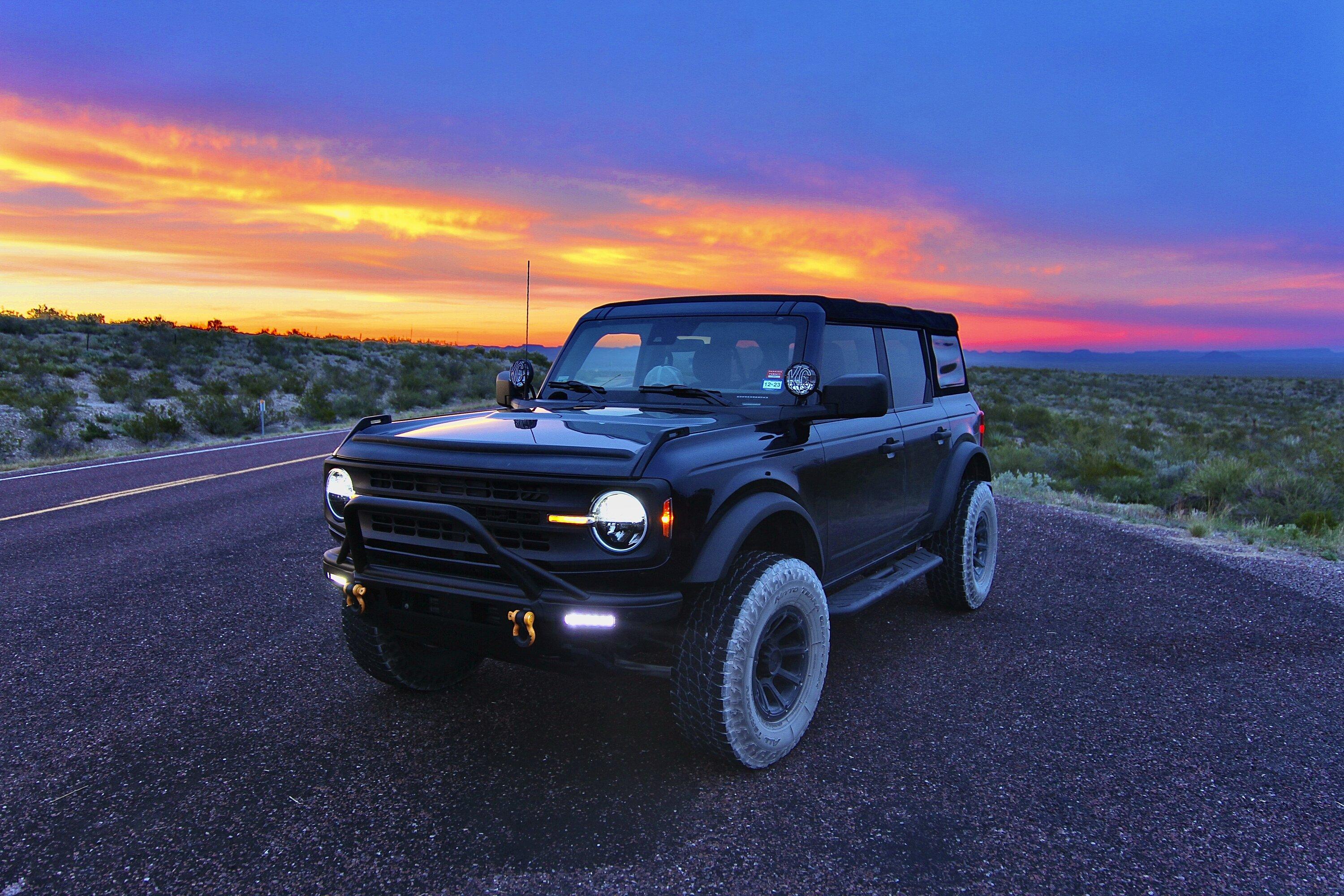 Picture of the Bronco at sunset | Bronco6G - 2021+ Ford Bronco & Bronco ...