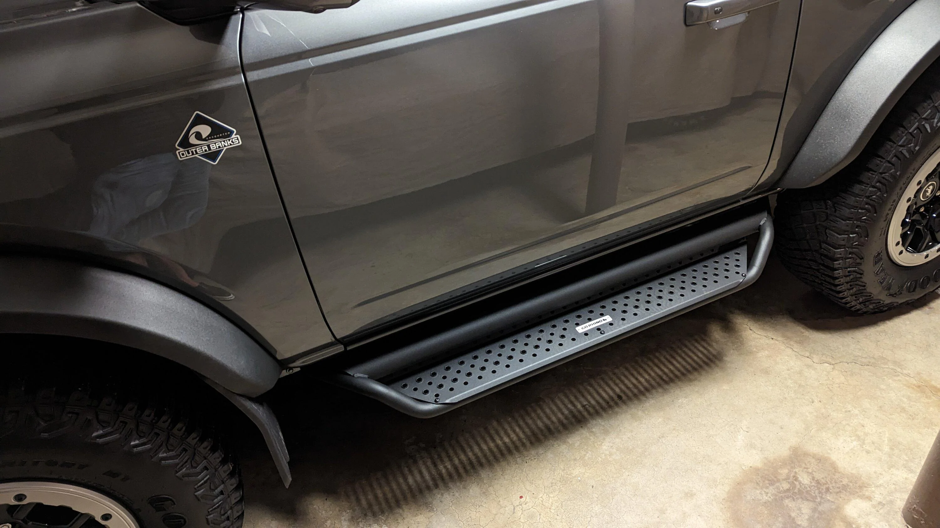 California - GoRhino Dominator D1 side steps (2 door) | Bronco6G - 2021 ...