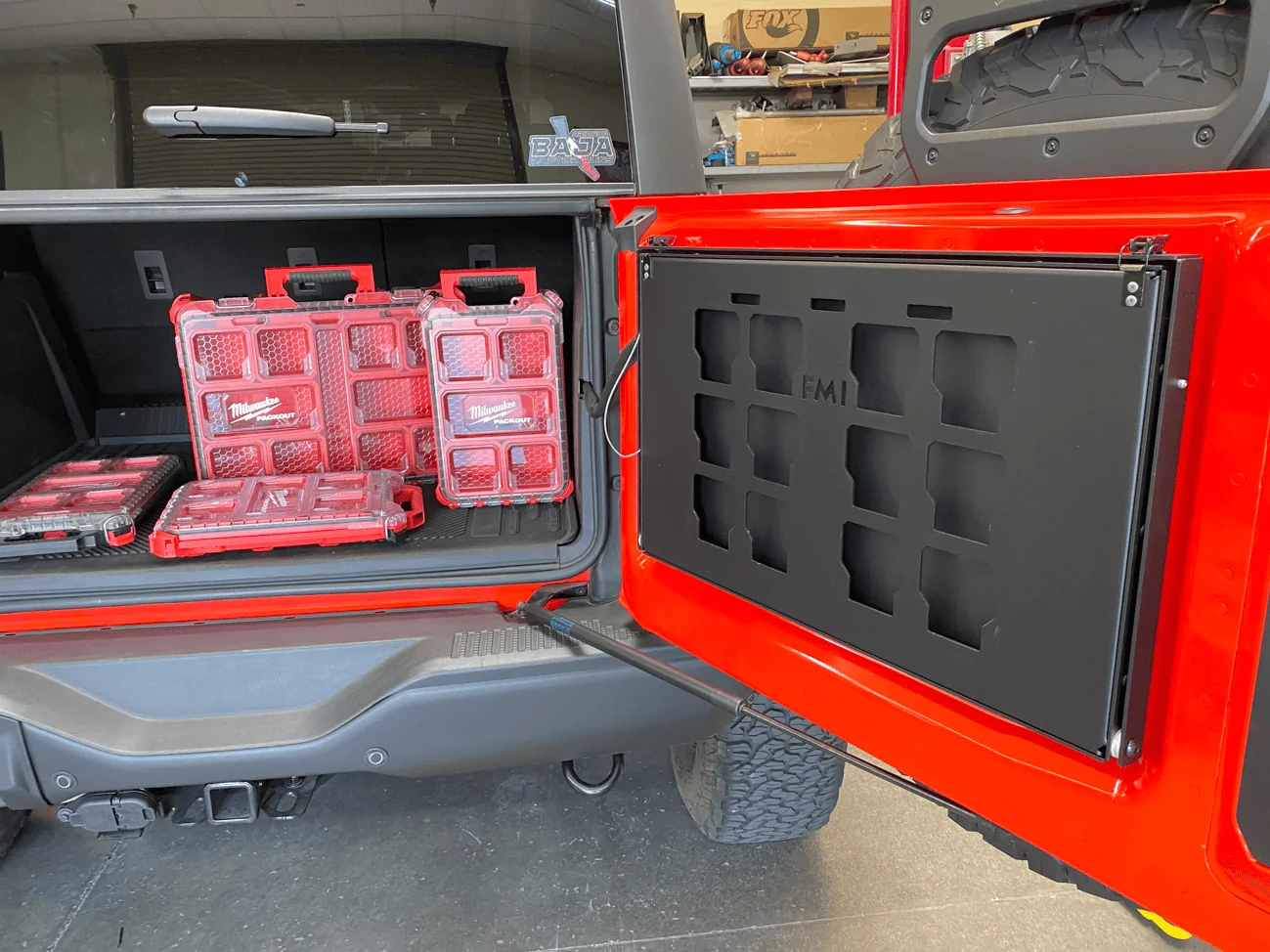 Folding Tailgate Table w/ built-in PACKOUT mount by Foutz Motorsport ...