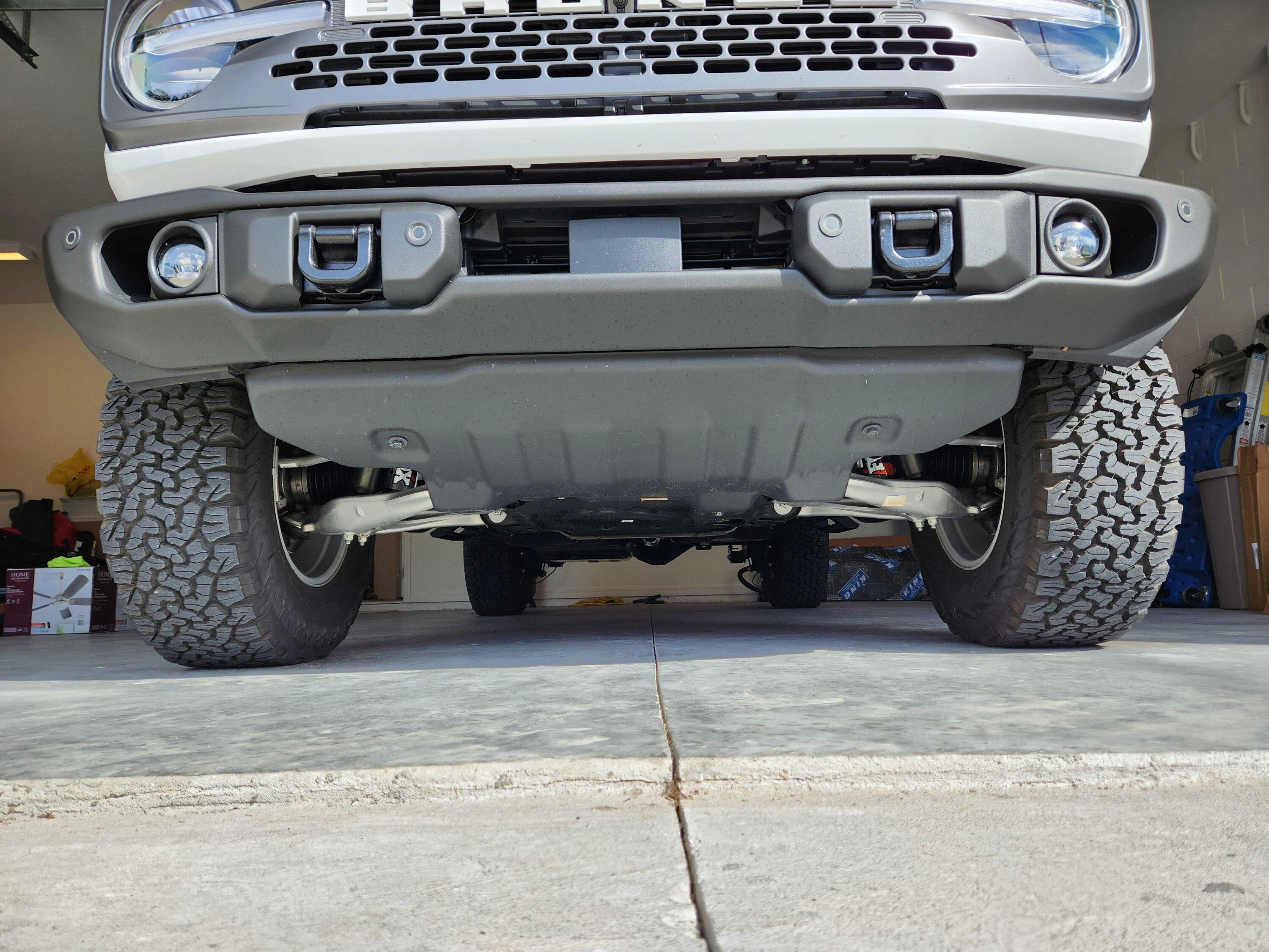 HOSS 3.0 Fox shocks installed on Bronco Badlands Non-Sasquatch (photos ...