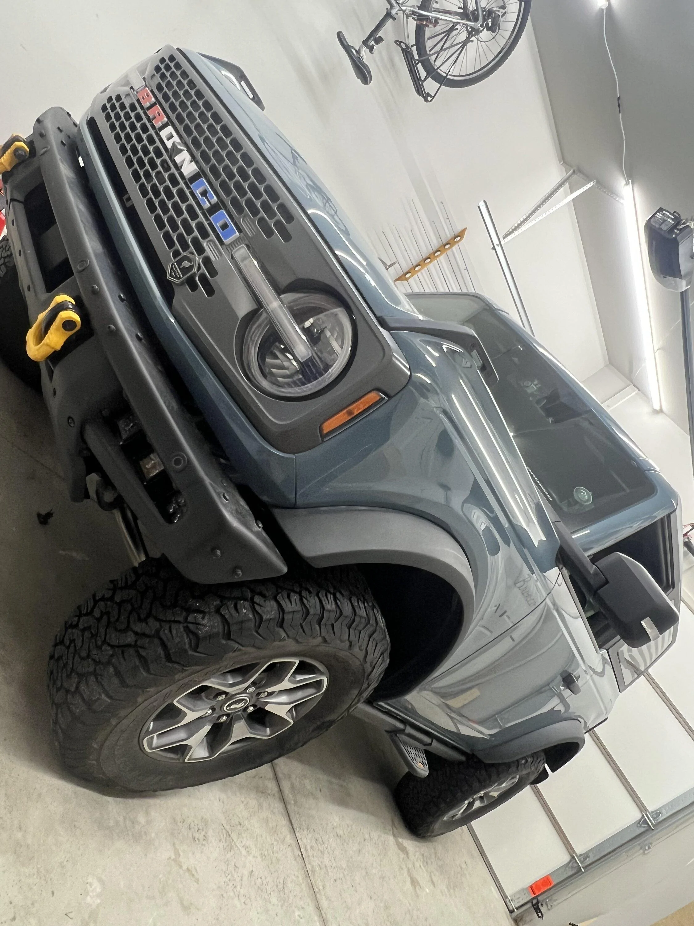 HOSS 3.0 Fox shocks installed on Bronco Badlands Non-Sasquatch (photos ...