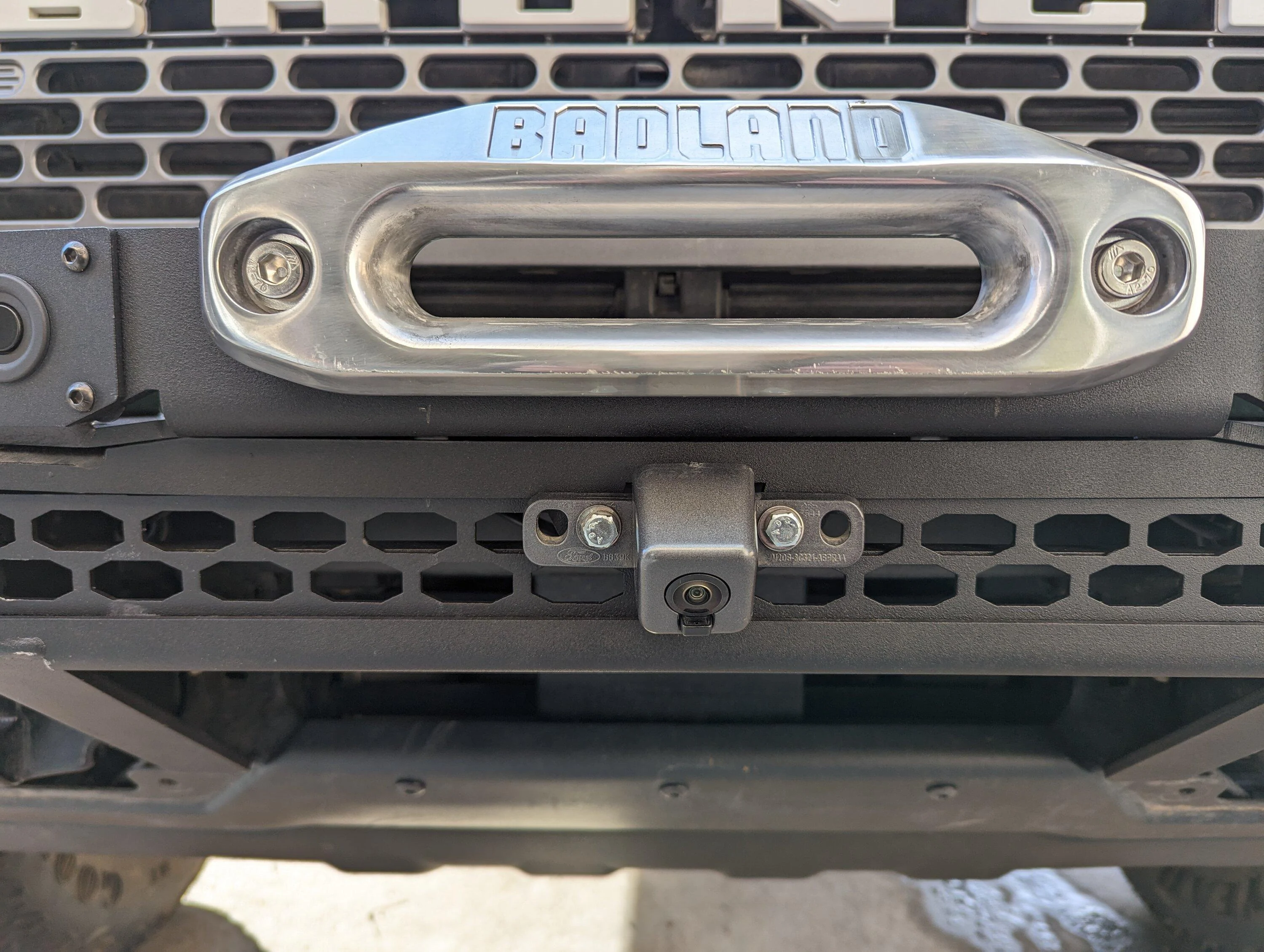Anyone relocated camera for winch mounting? | Bronco6G - 2021+ Ford ...