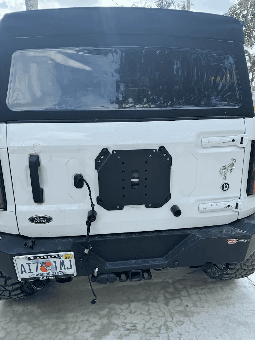 Turn-Off Road Adjustable Tire and Camera mount with a TWIST! | Bronco6G ...