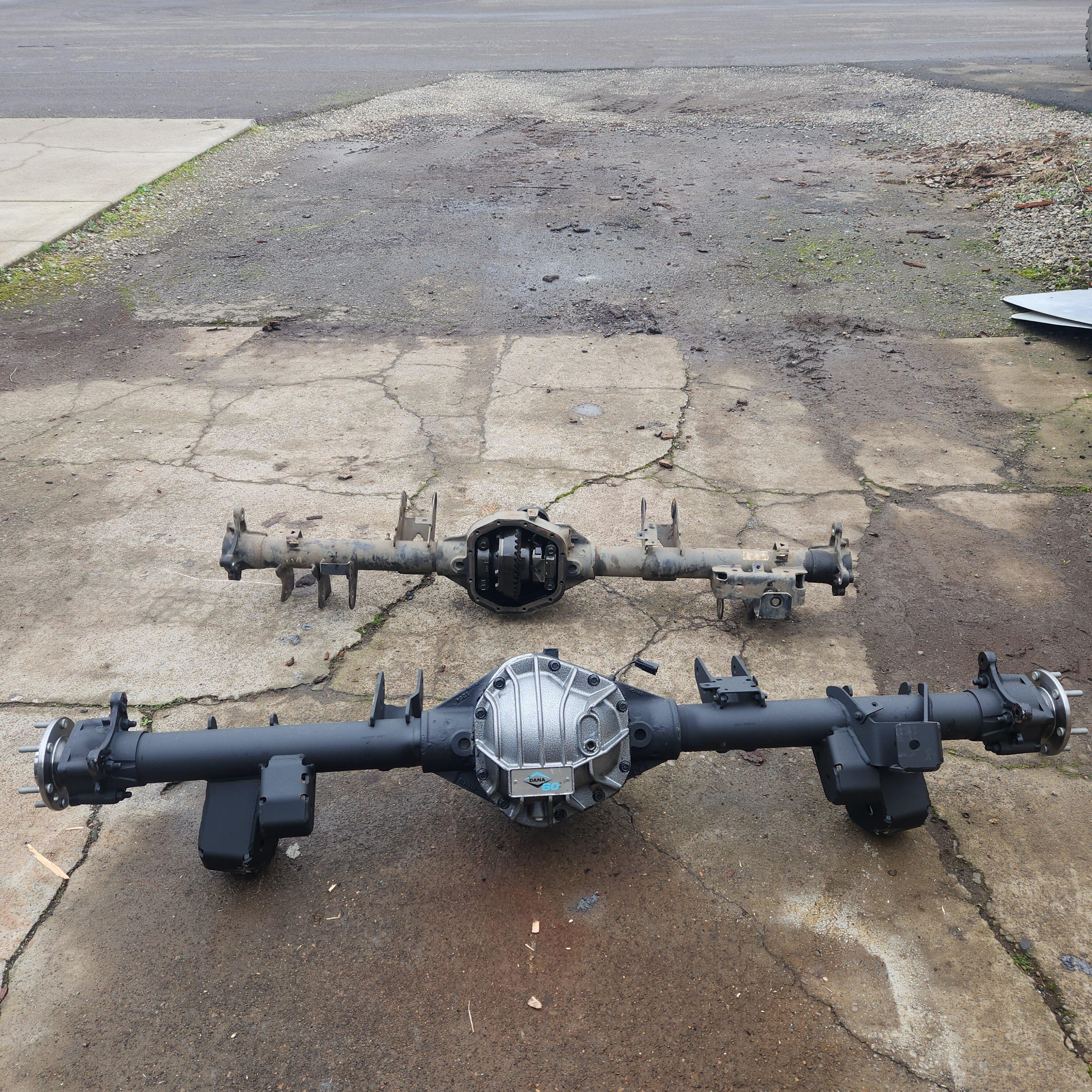 Spicer Ultimate Dana 60 axle +4" wide installed | Bronco6G - 2021+ Ford ...