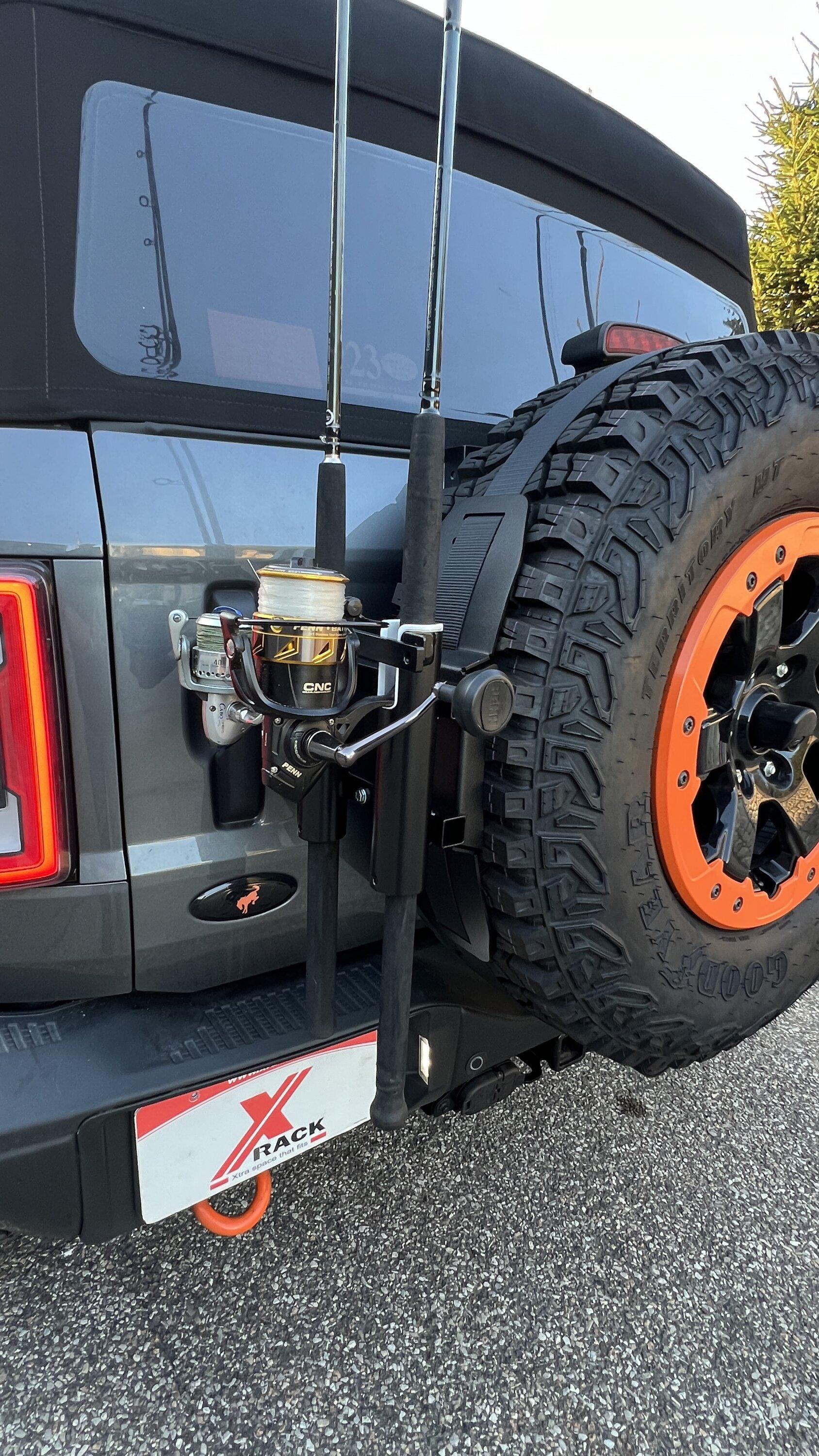 New X-Rack Fishing Rod Holder modification for Rockslide Engineering EZ ...