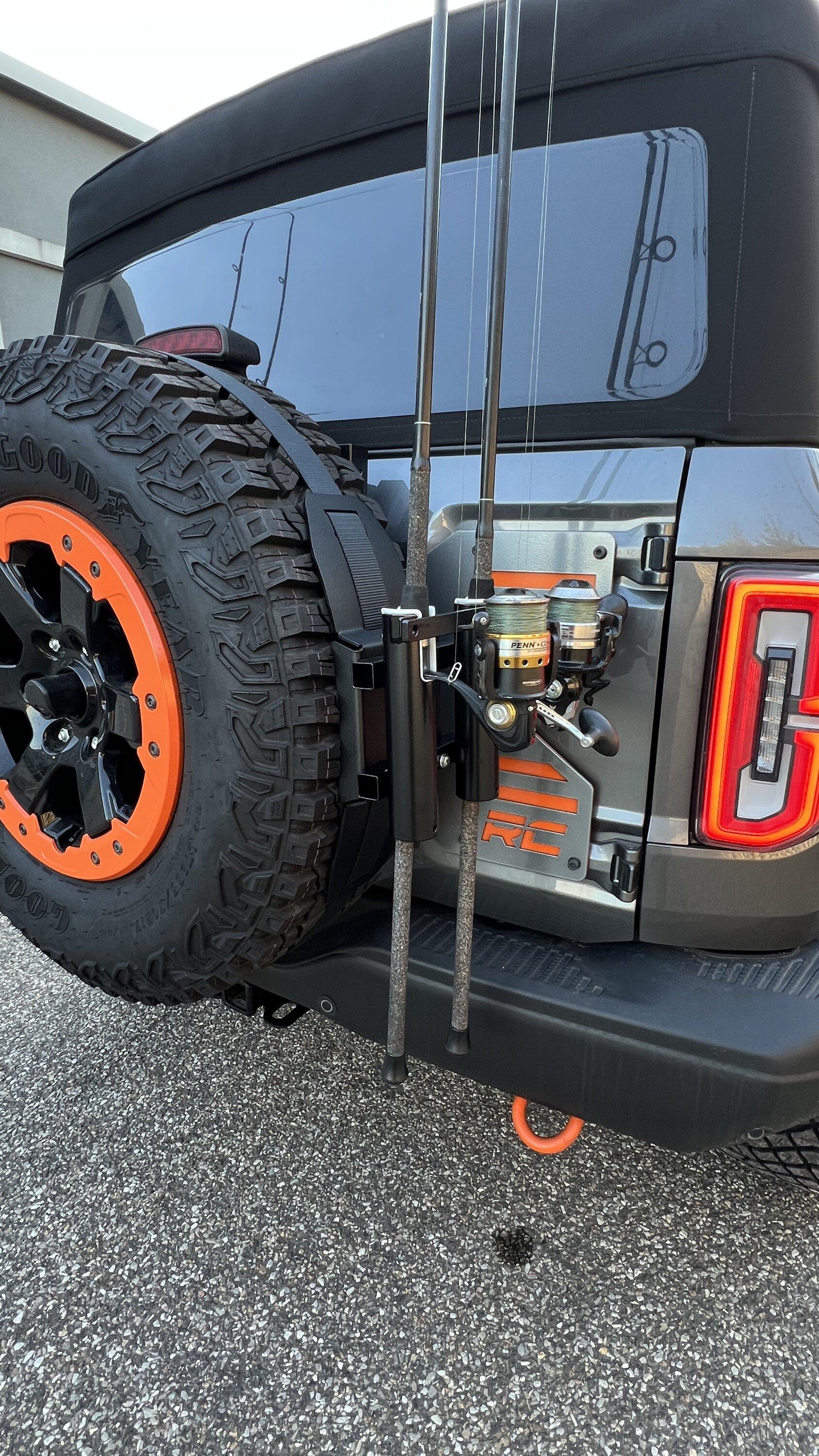 New X-Rack Fishing Rod Holder modification for Rockslide Engineering EZ ...