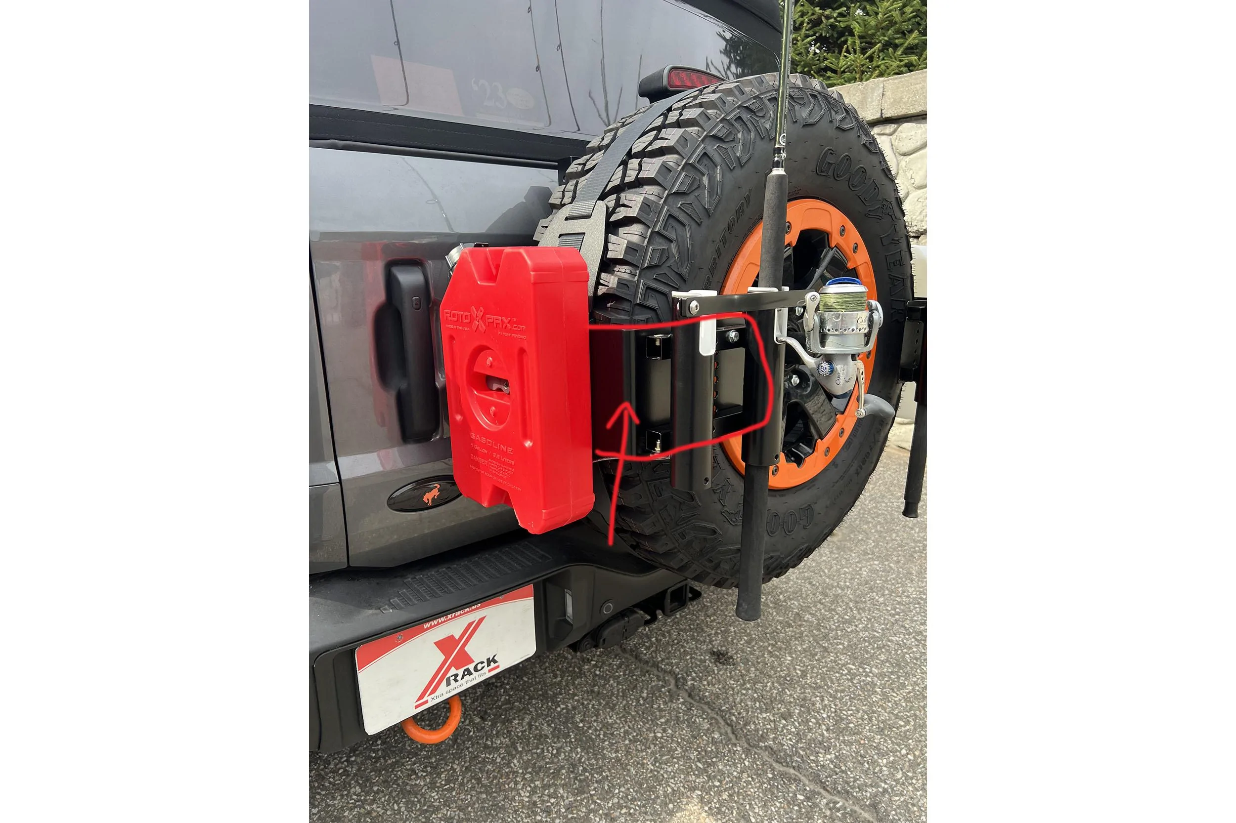 New X-Rack Fishing Rod Holder modification for Rockslide Engineering EZ ...