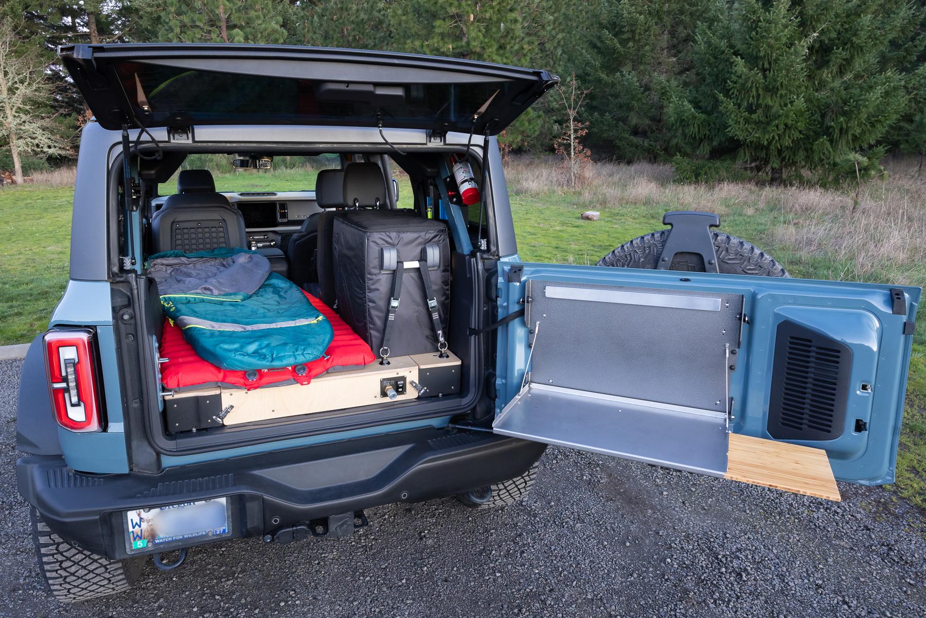 Interior Camp Platform / Power System Build for 4Dr Bronco Badlands ...