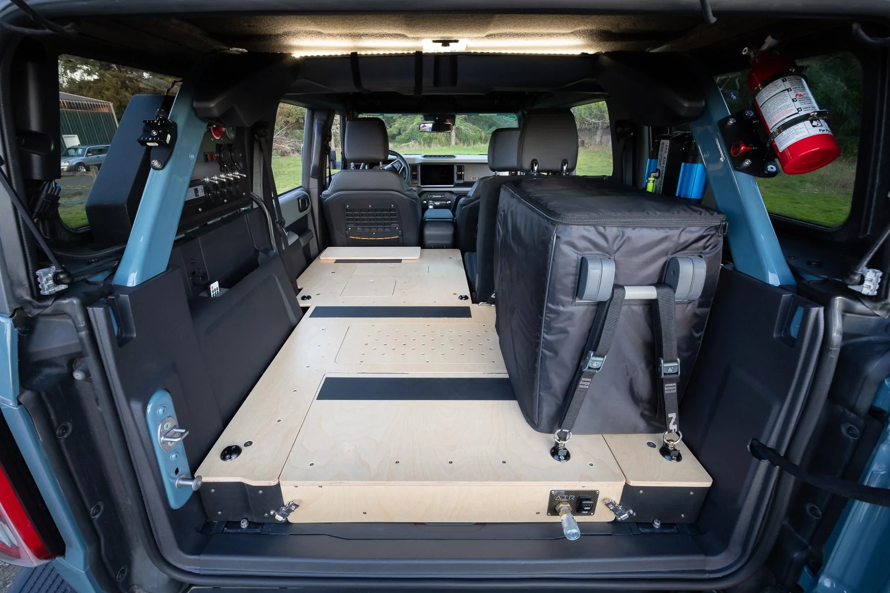 Interior Camp Platform / Power System Build for 4Dr Bronco Badlands ...