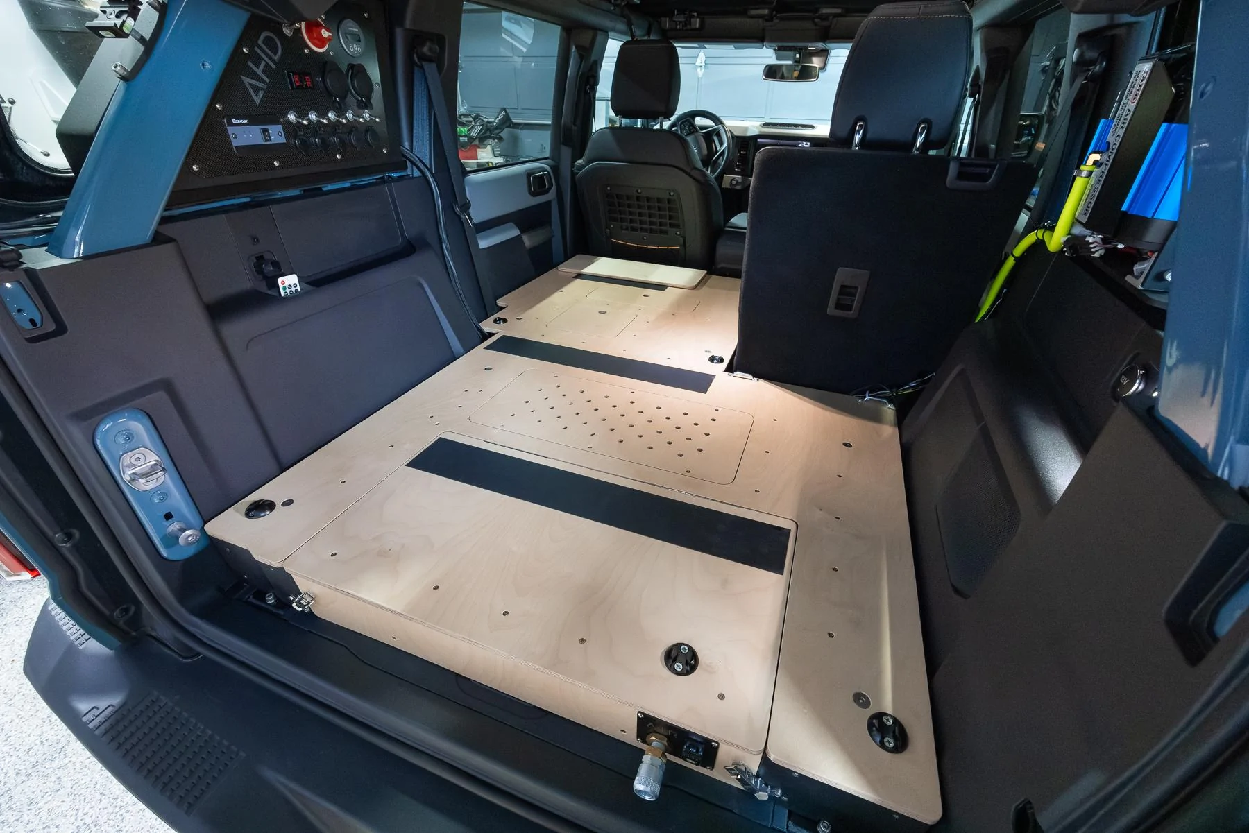 Interior Camp Platform / Power System Build for 4Dr Bronco Badlands ...