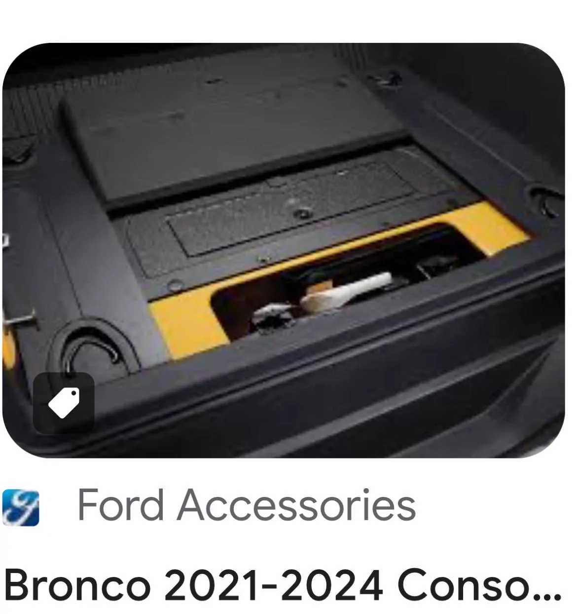 Anyone have this rear cargo safe? | Bronco6G - 2021+ Ford Bronco ...