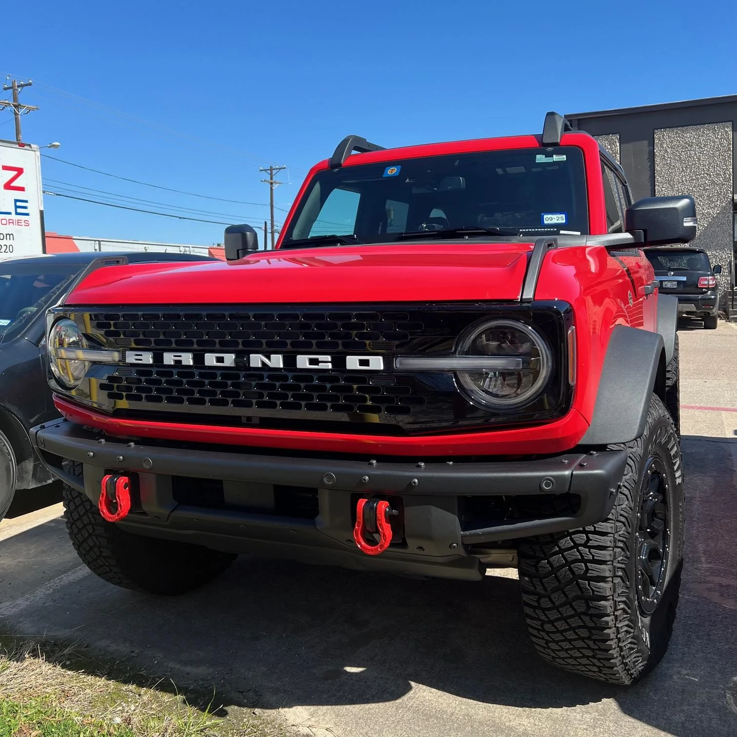 Race Red D Ring Shackles | Bronco6G - 2021+ Ford Bronco & Bronco Raptor ...