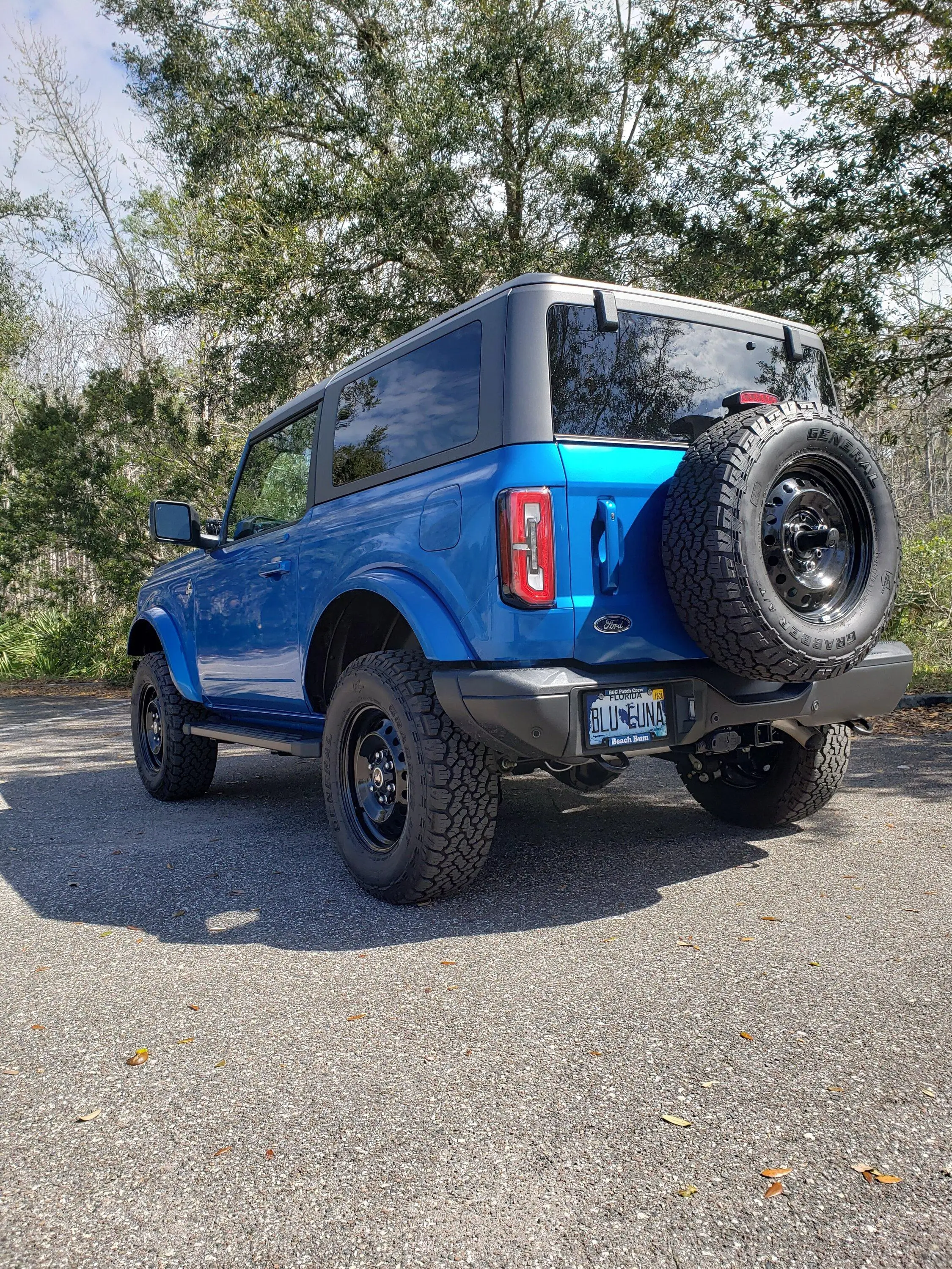 Ford Performance 2" Lift Kit Coilovers for non-SAS Bronco Installed ...