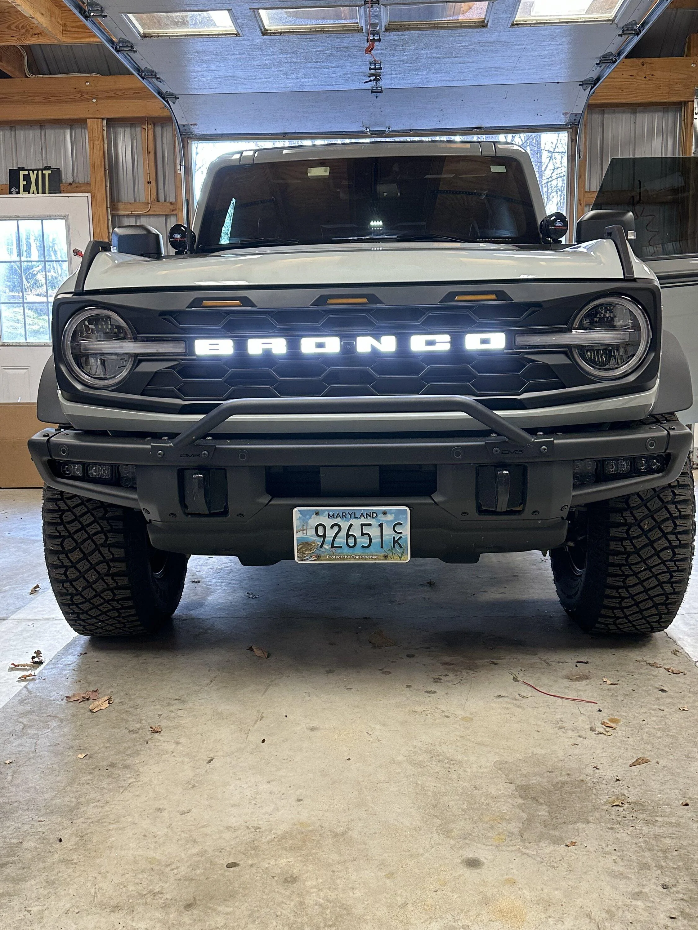 Putco Luminix Ford Bronco LED Grille Emblem for 2021+ Ford Bronco ...