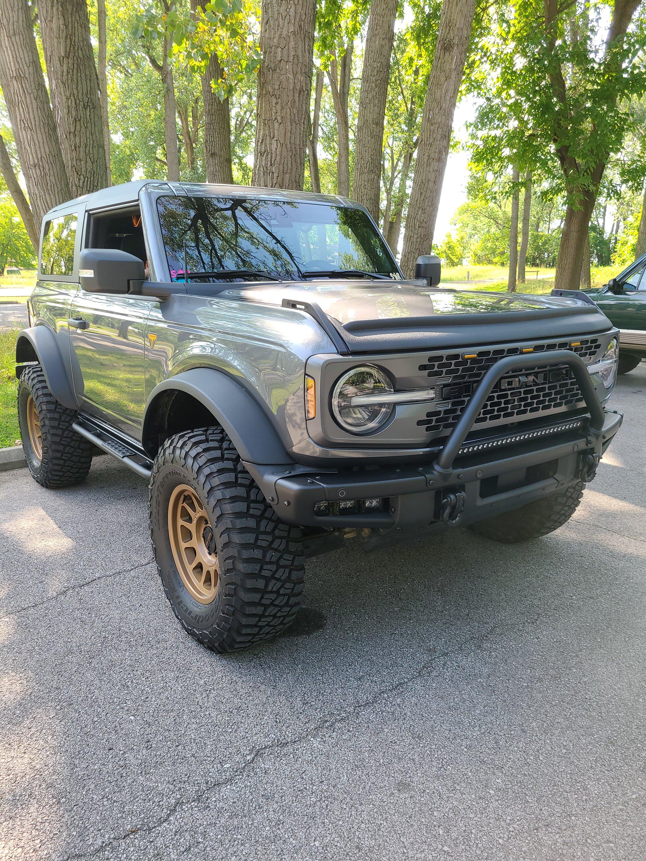 Method 703 wheels from Ford Performance - installed photos | Bronco6G ...