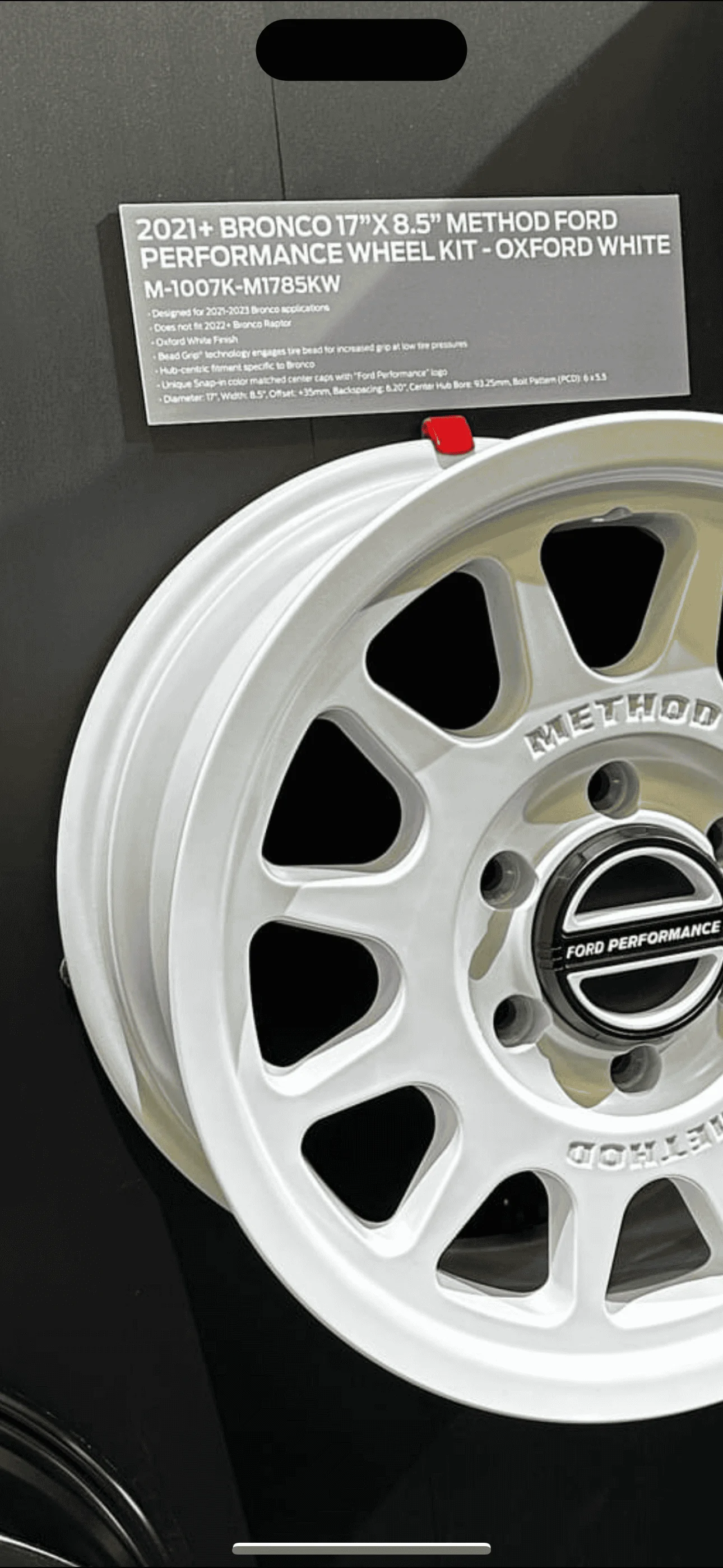 Method 703 wheels from Ford Performance - installed photos | Page 2 ...