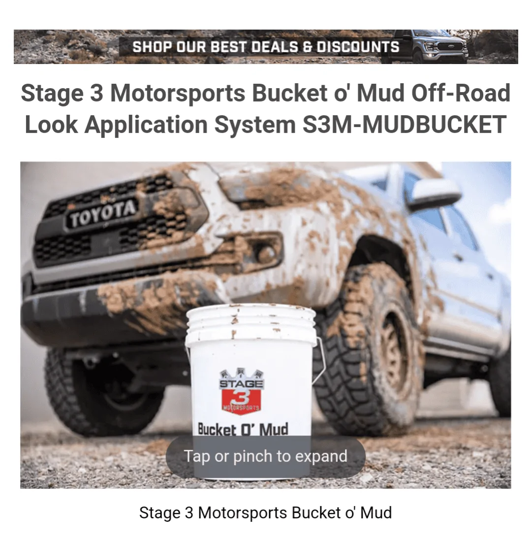 Amsoil Mudslinger spray-on mud, dirt and snow repellent. | Bronco6G ...